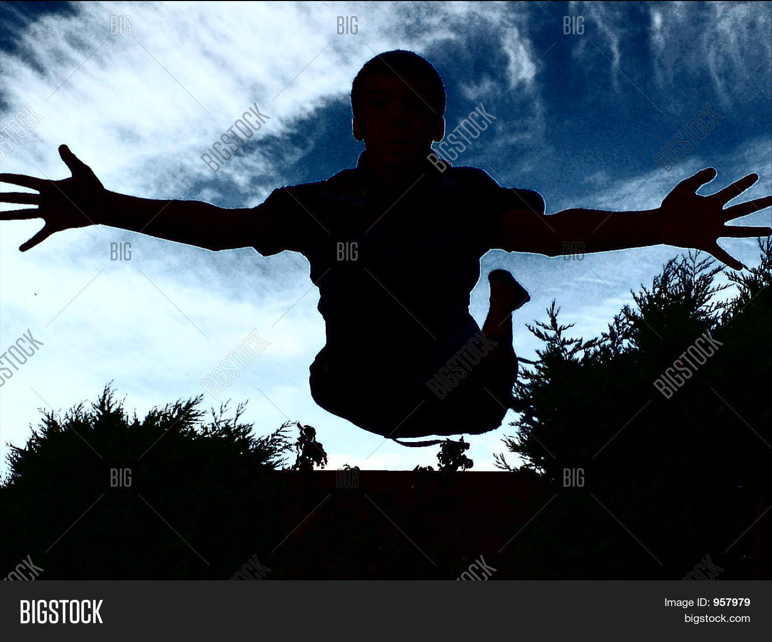 Flying Man Image & Photo (Free Trial) | Bigstock