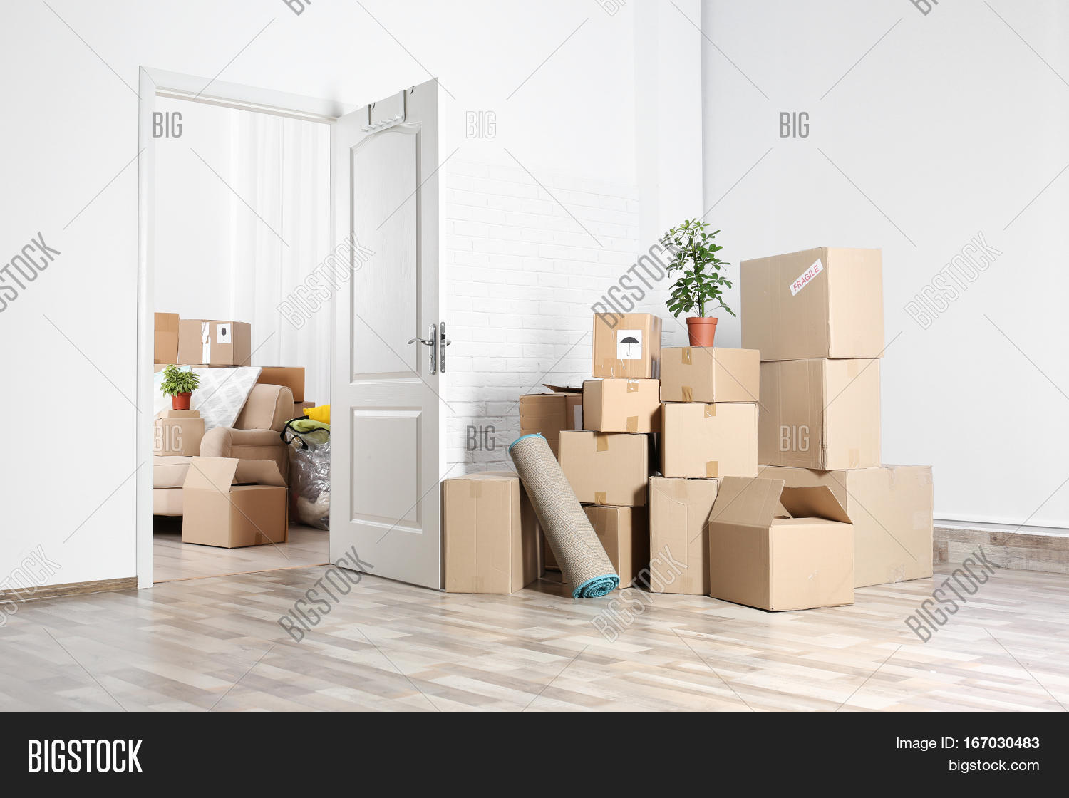 Packed Household Stuff Image & Photo (Free Trial) | Bigstock
