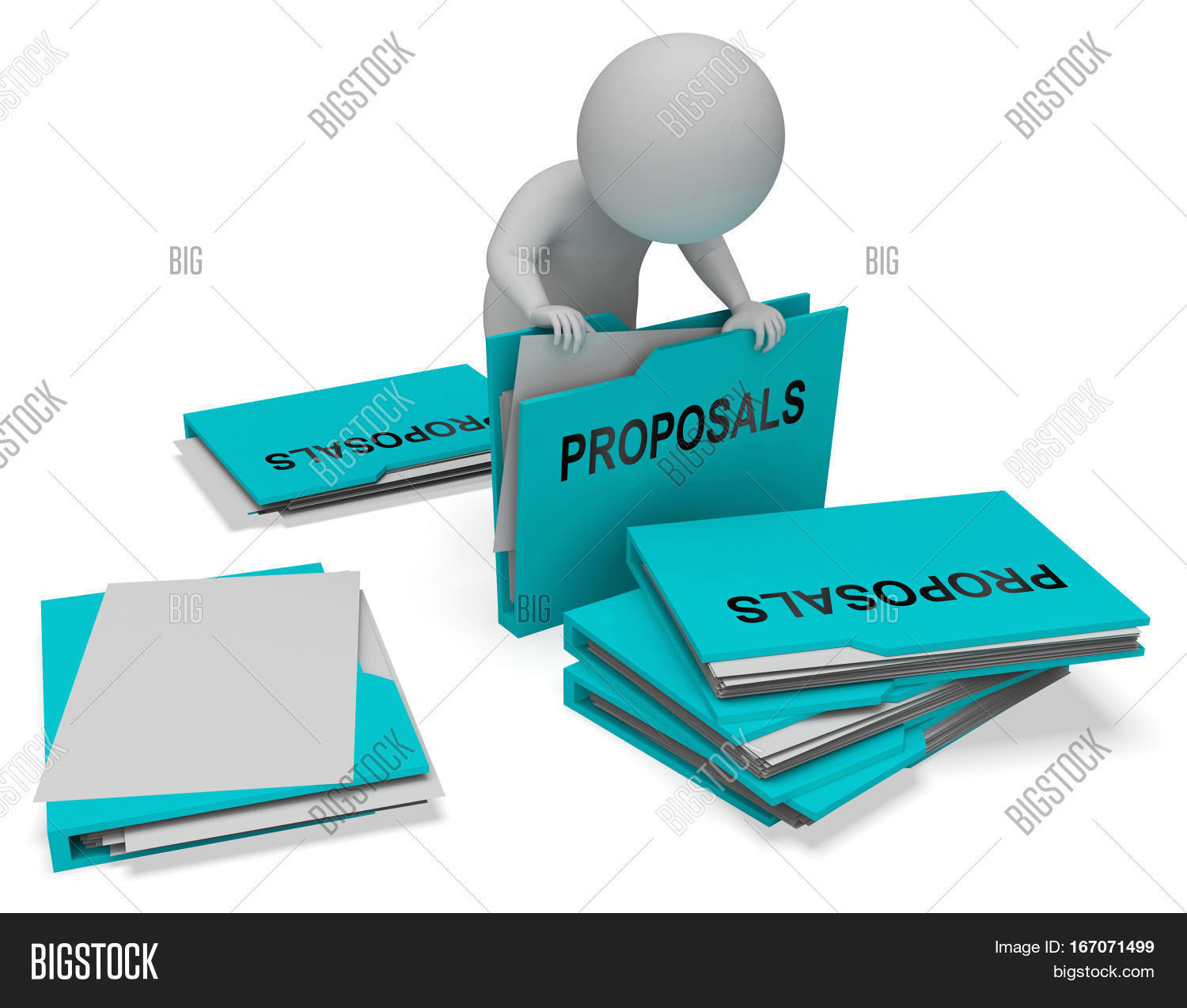 Proposals Folders Image & Photo (Free Trial) | Bigstock