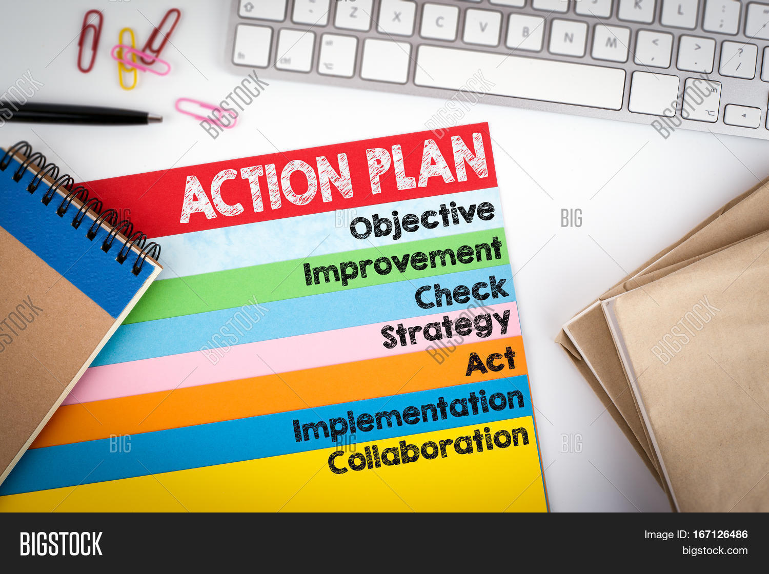 Action Plan. Office Image & Photo (Free Trial) | Bigstock