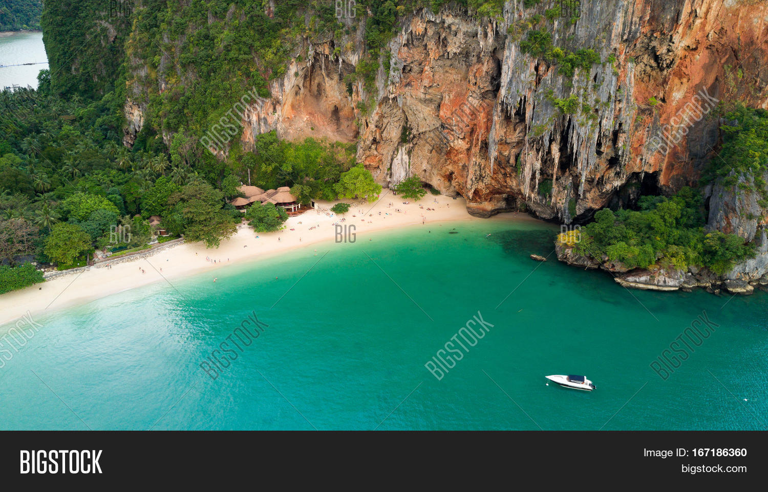 Aerial View Phra Nang Image & Photo (Free Trial) | Bigstock