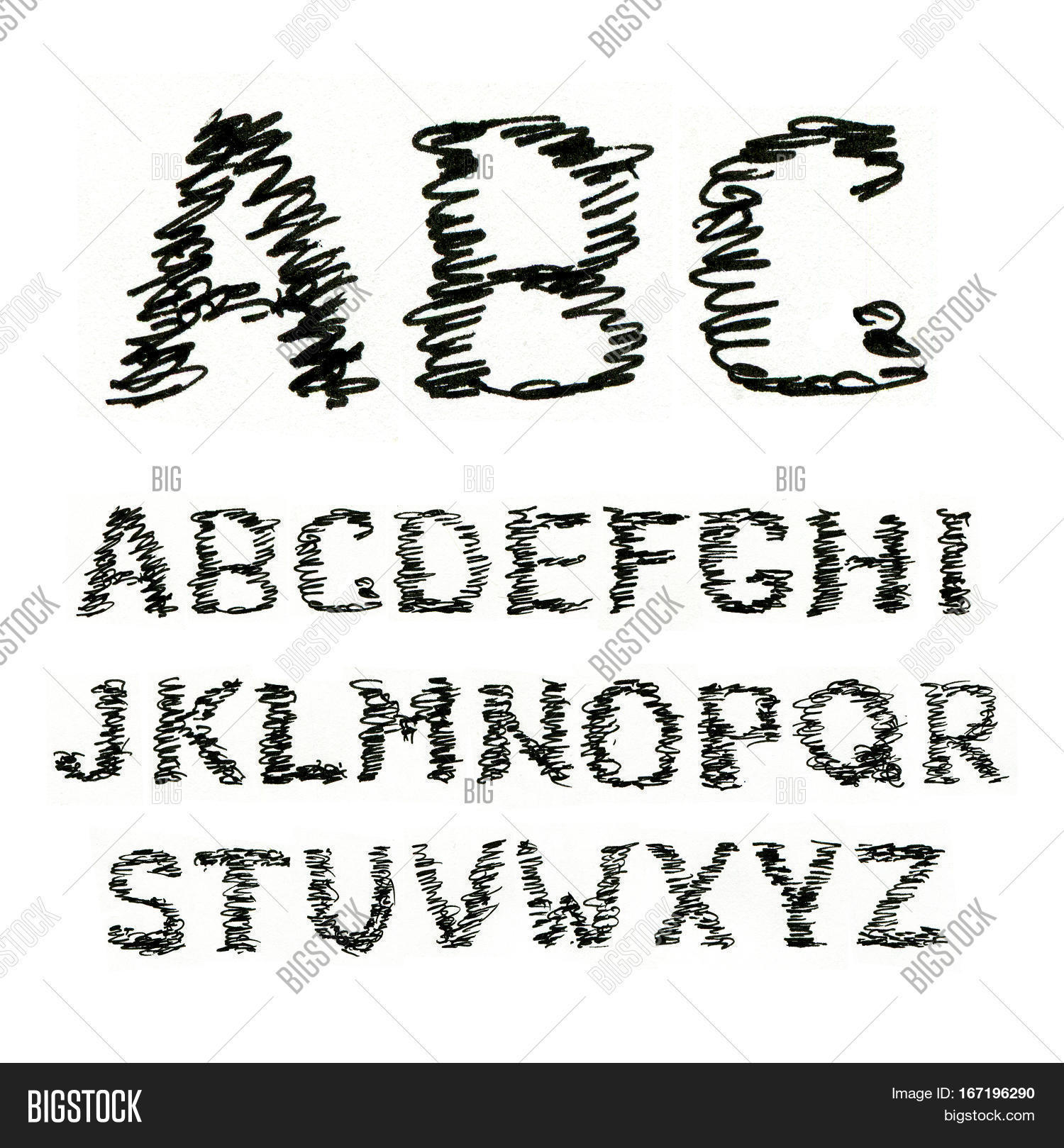 Hand Drawn Doodle Font Image & Photo (Free Trial) | Bigstock