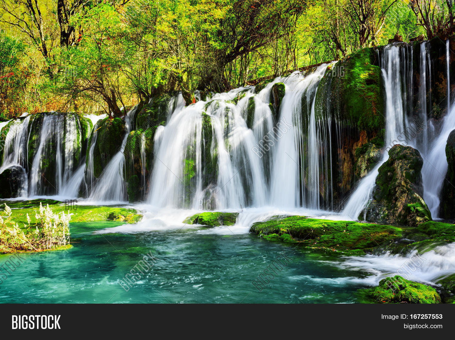 Amazing Waterfall Image & Photo (Free Trial) | Bigstock