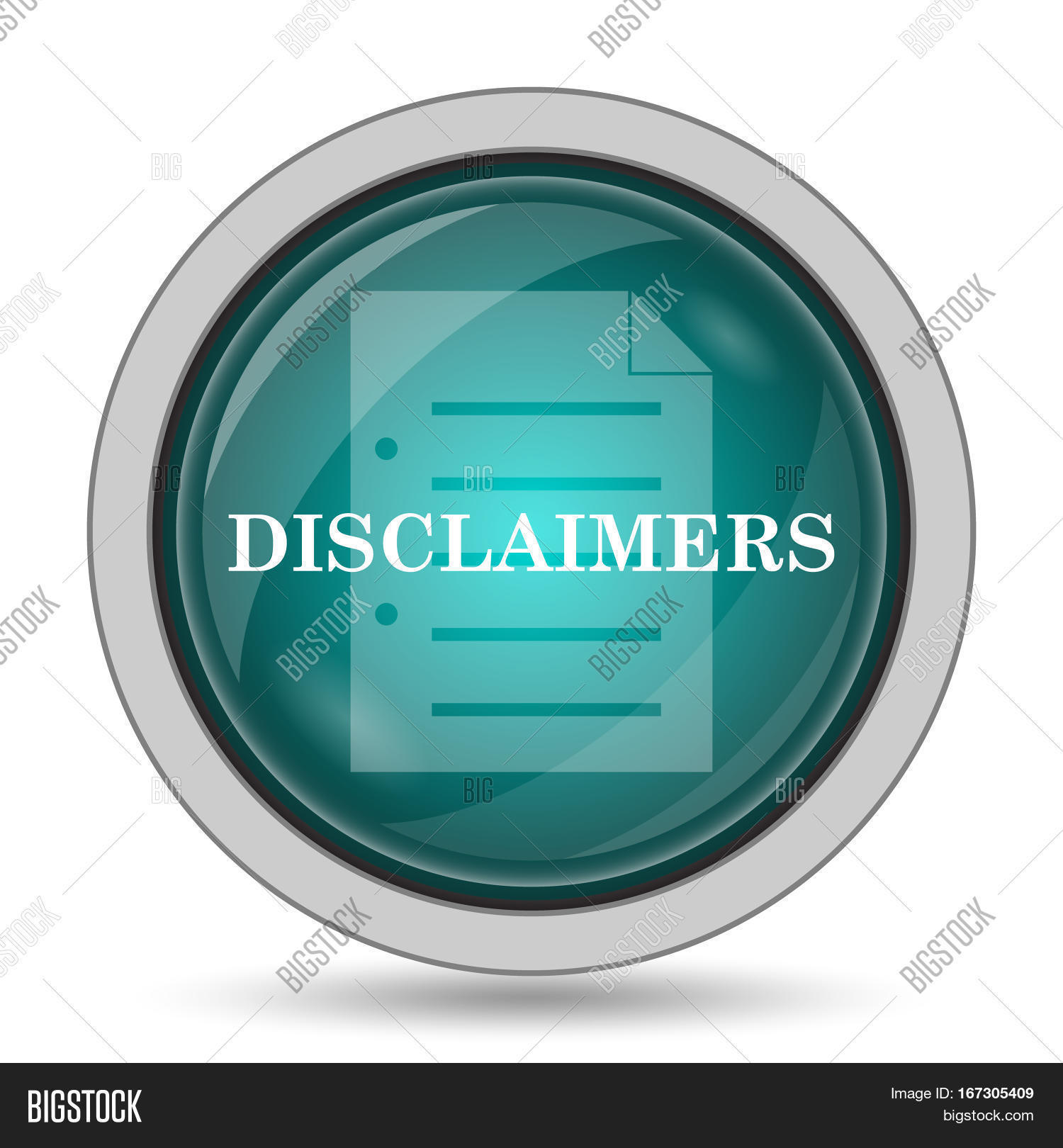Disclaimers Icon Image & Photo (Free Trial) | Bigstock