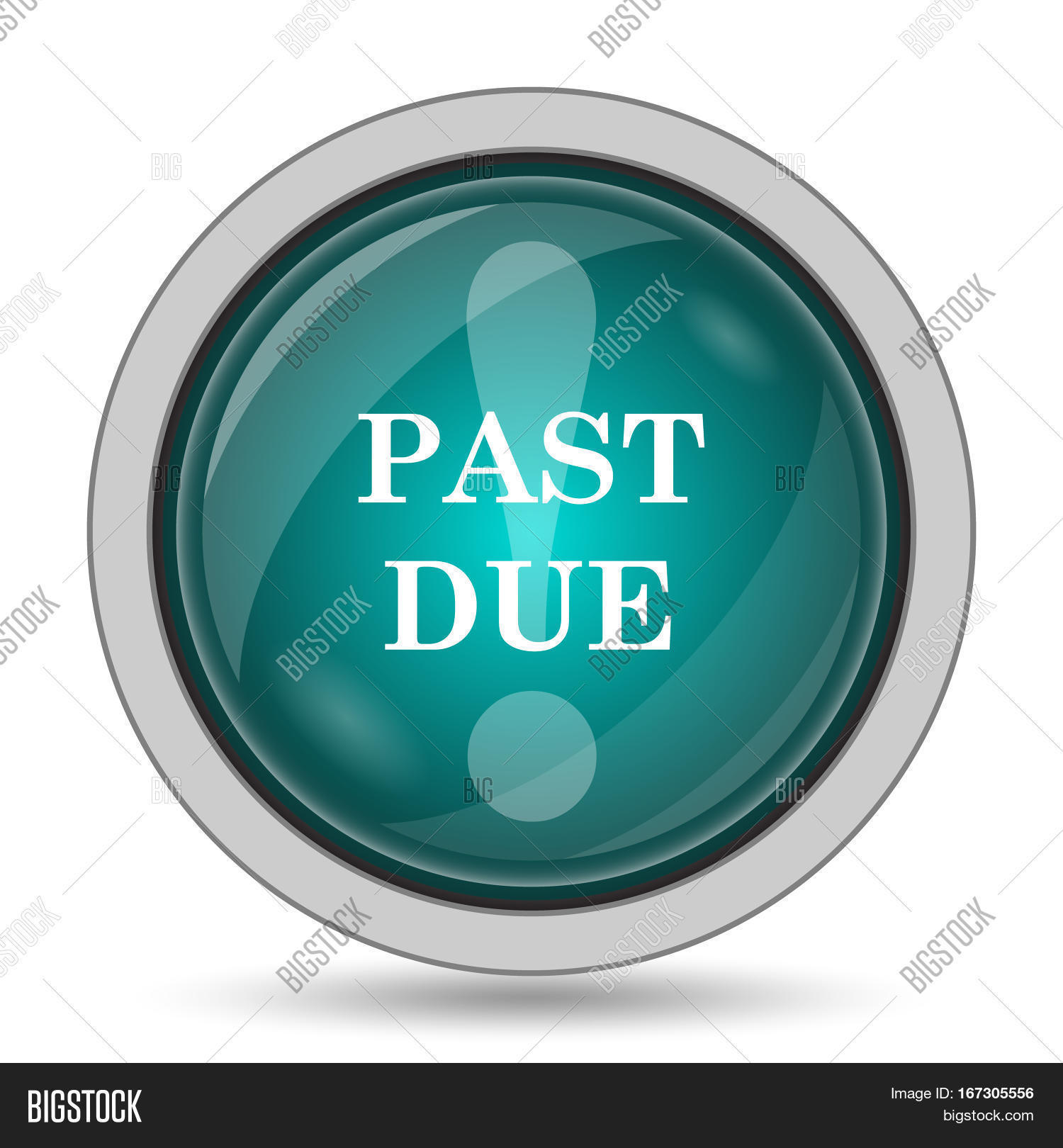 Past Due Icon Image & Photo (Free Trial) | Bigstock