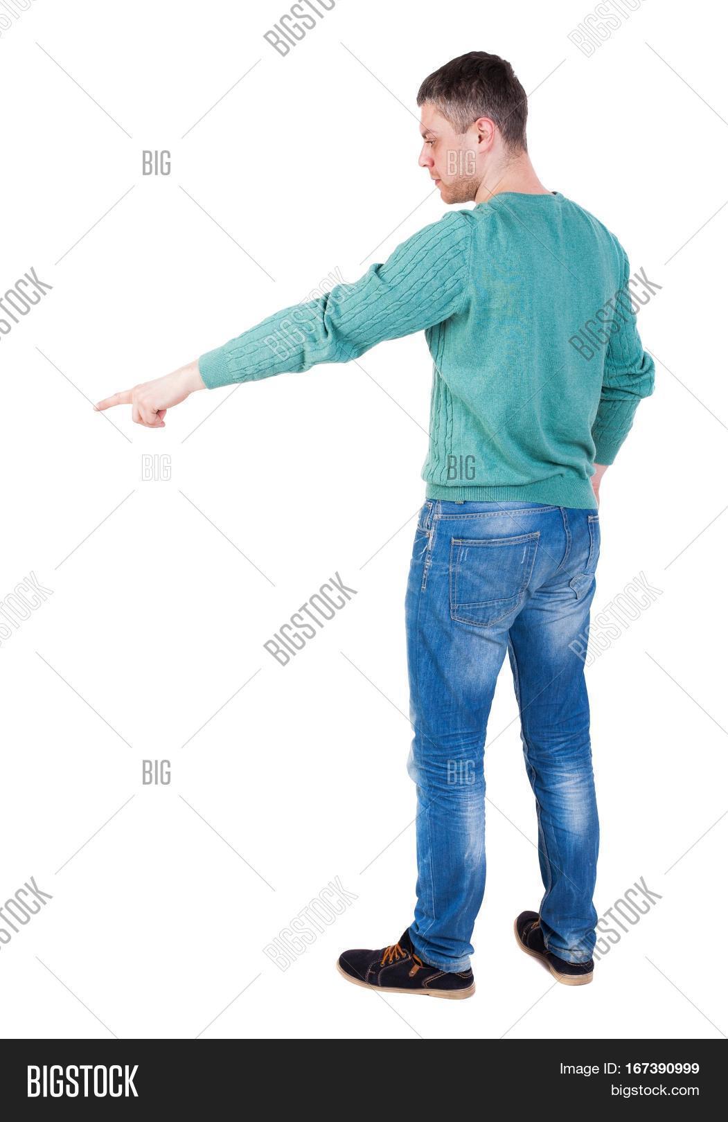 Back View Pointing Image & Photo (Free Trial) | Bigstock