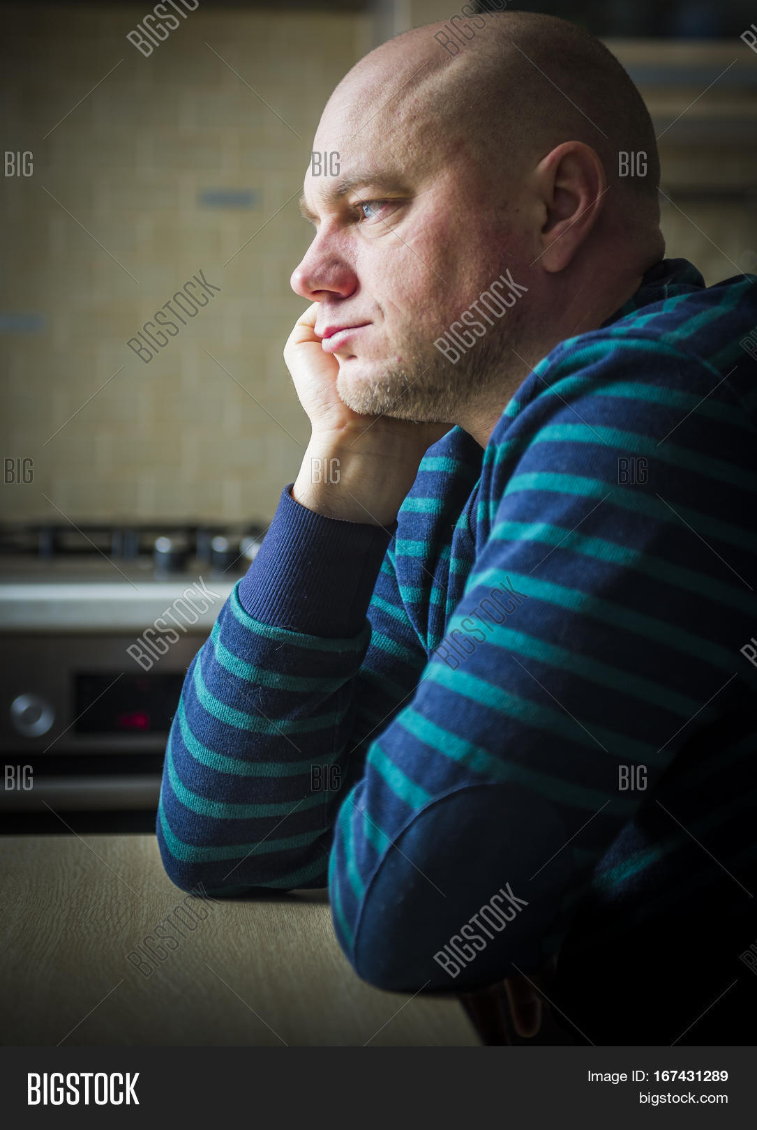 Portrait Adult Bald Image & Photo (Free Trial) | Bigstock