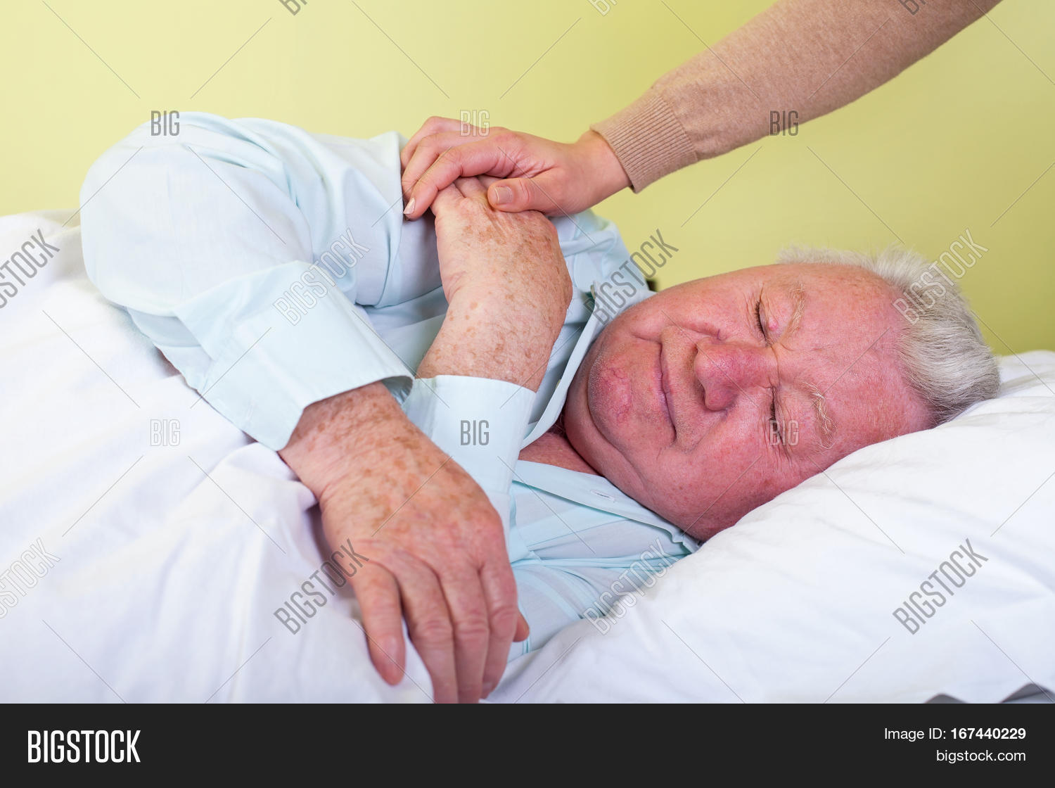 Picture Sick Elderly Image & Photo (Free Trial) | Bigstock