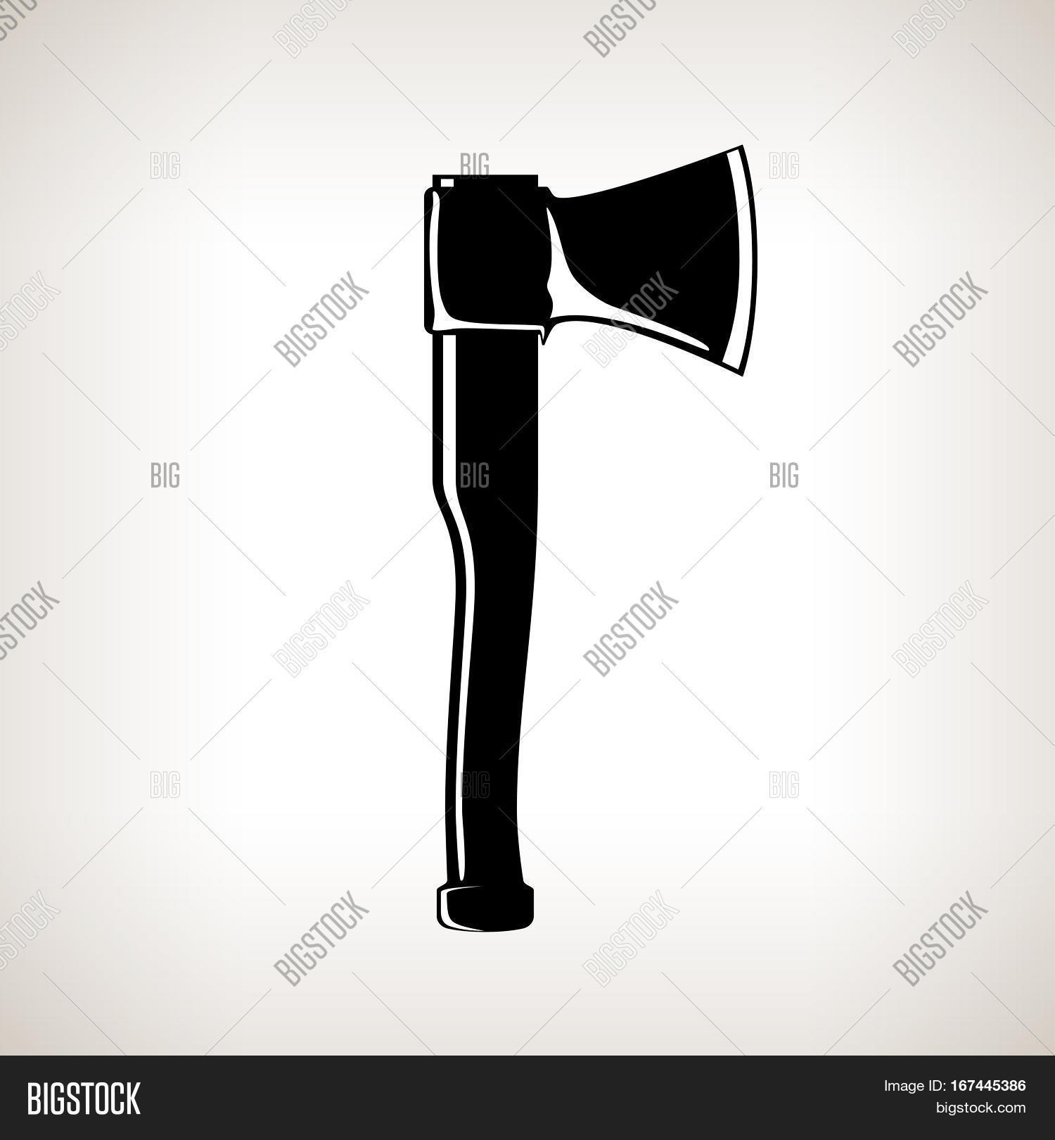 Axe, Silhouette Modern Image & Photo (Free Trial) | Bigstock