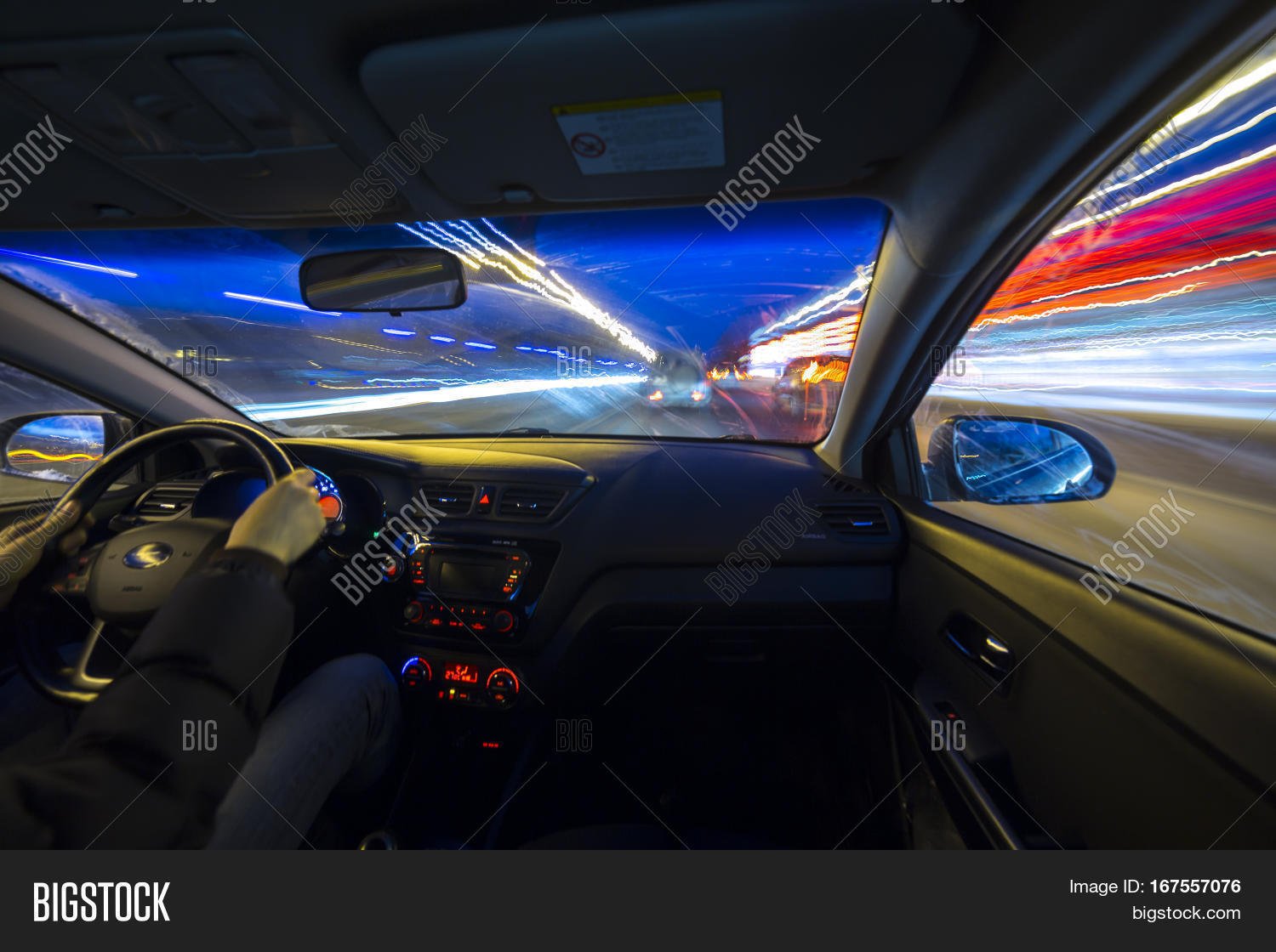 Car Moves Great Speed Image & Photo (Free Trial) | Bigstock