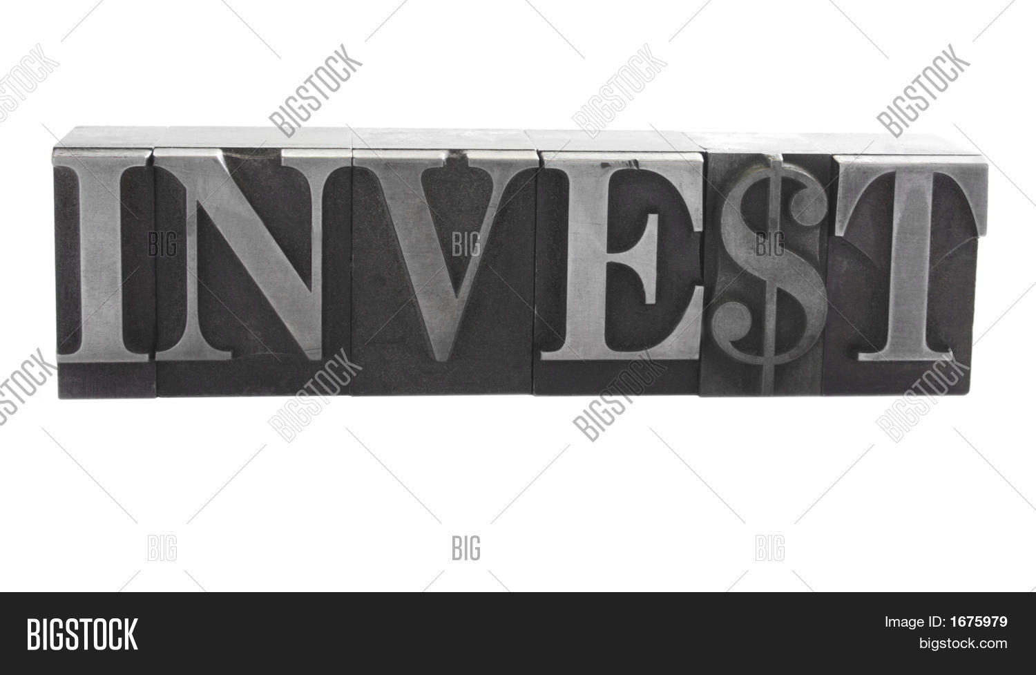 Word 'Invest' Old Image & Photo (Free Trial) | Bigstock