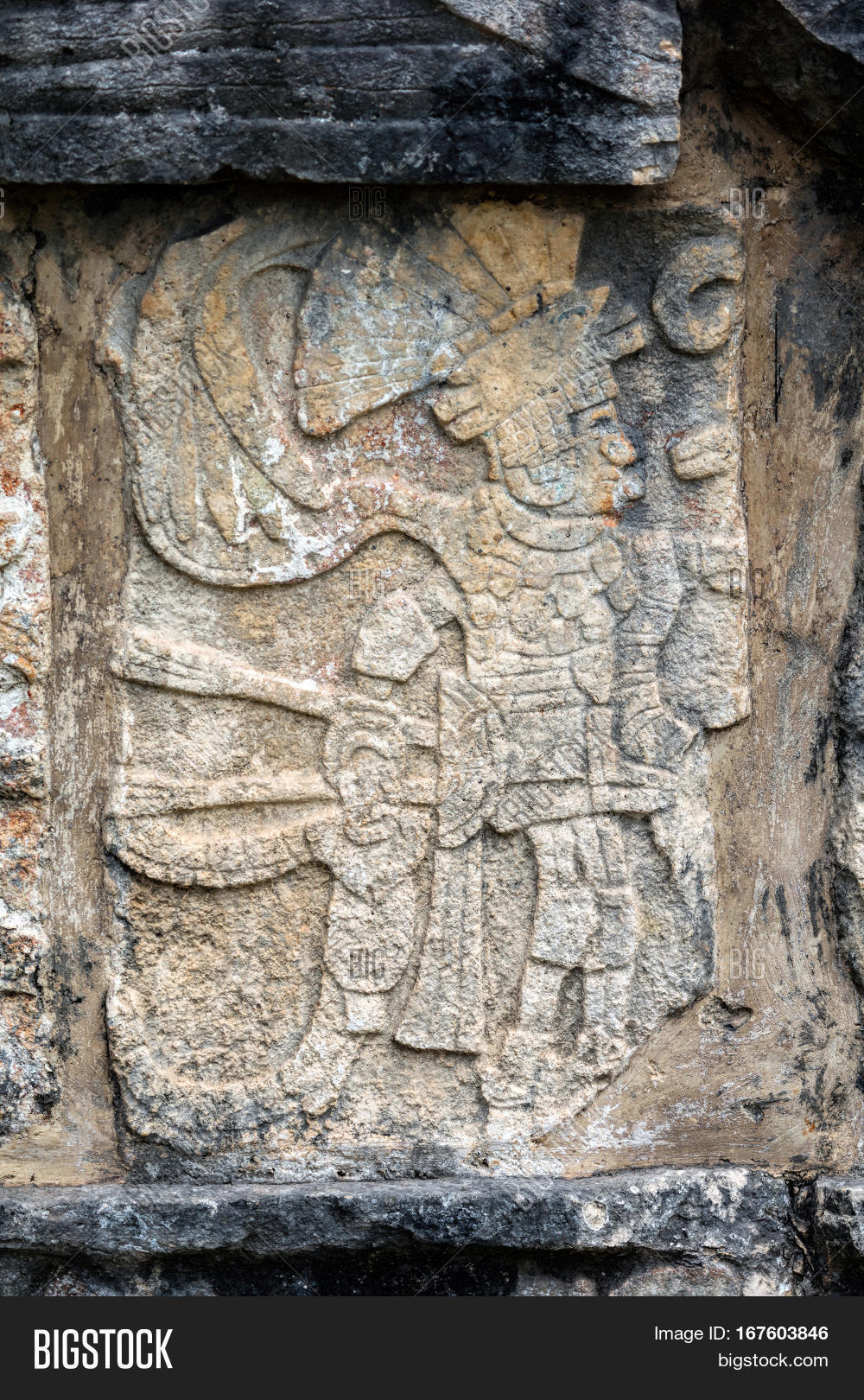 Ancient Mayan Mural Image & Photo (Free Trial) | Bigstock