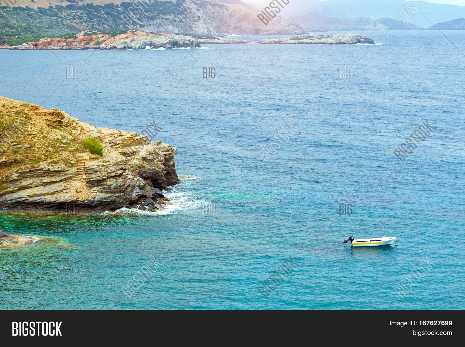 Empty Motorboat Image & Photo (Free Trial) | Bigstock