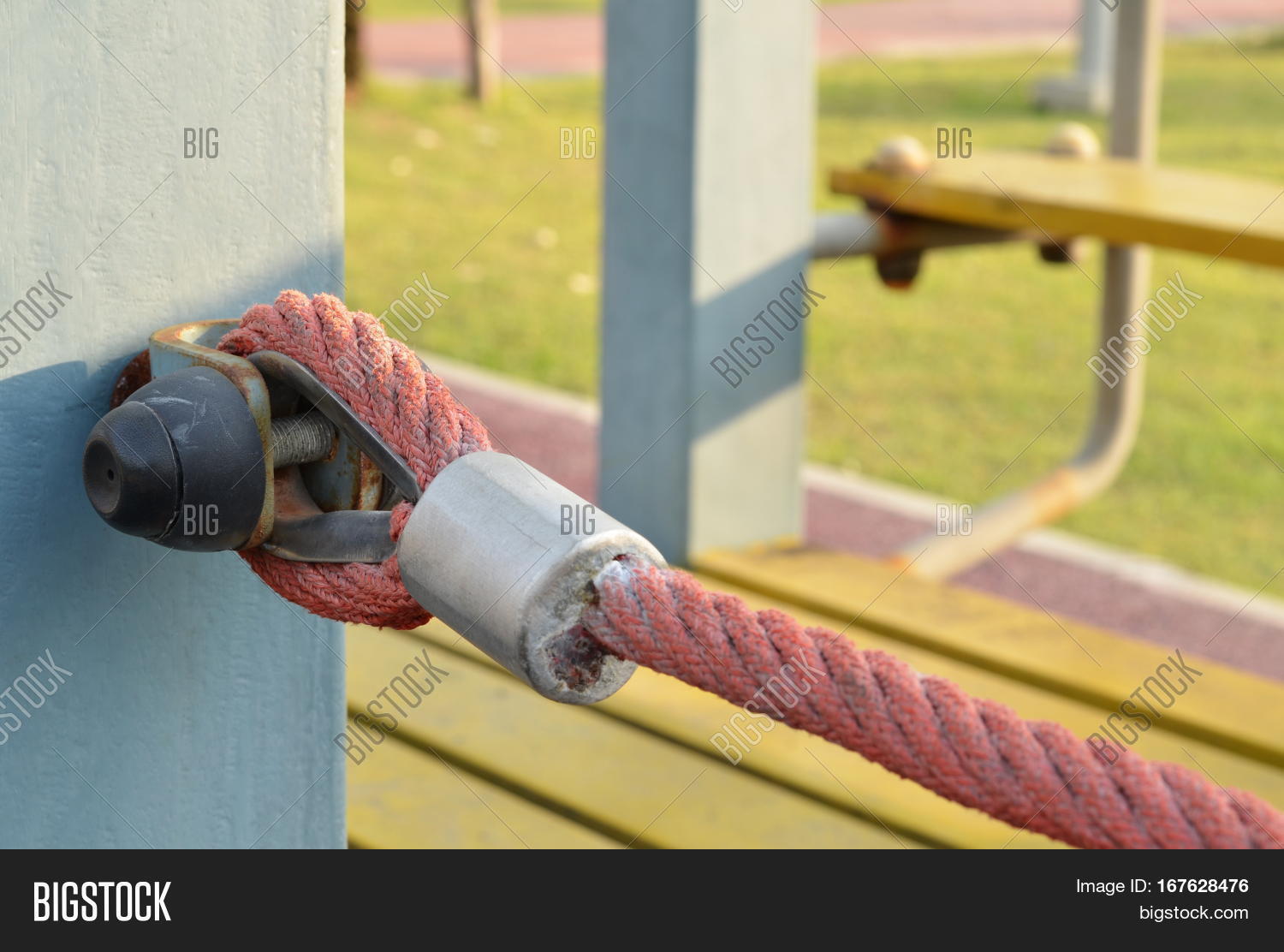 Rope Tied Metal Image & Photo (Free Trial) | Bigstock