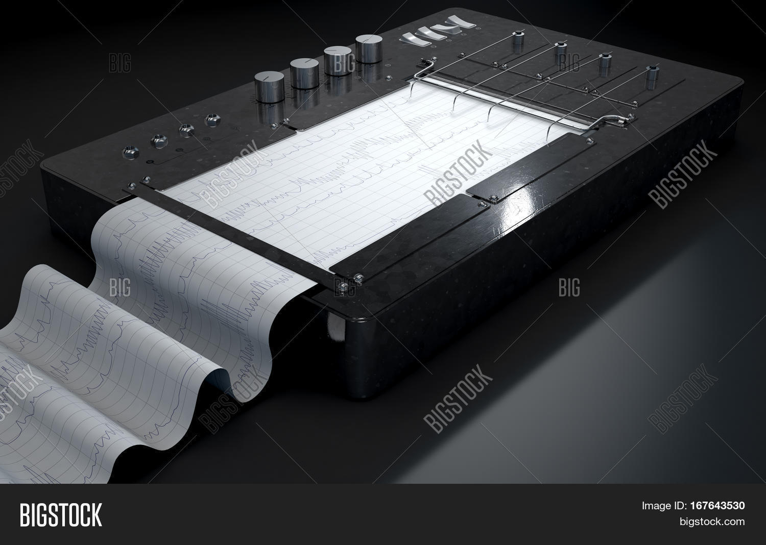 Polygraph Lie Detector Image & Photo (Free Trial) | Bigstock