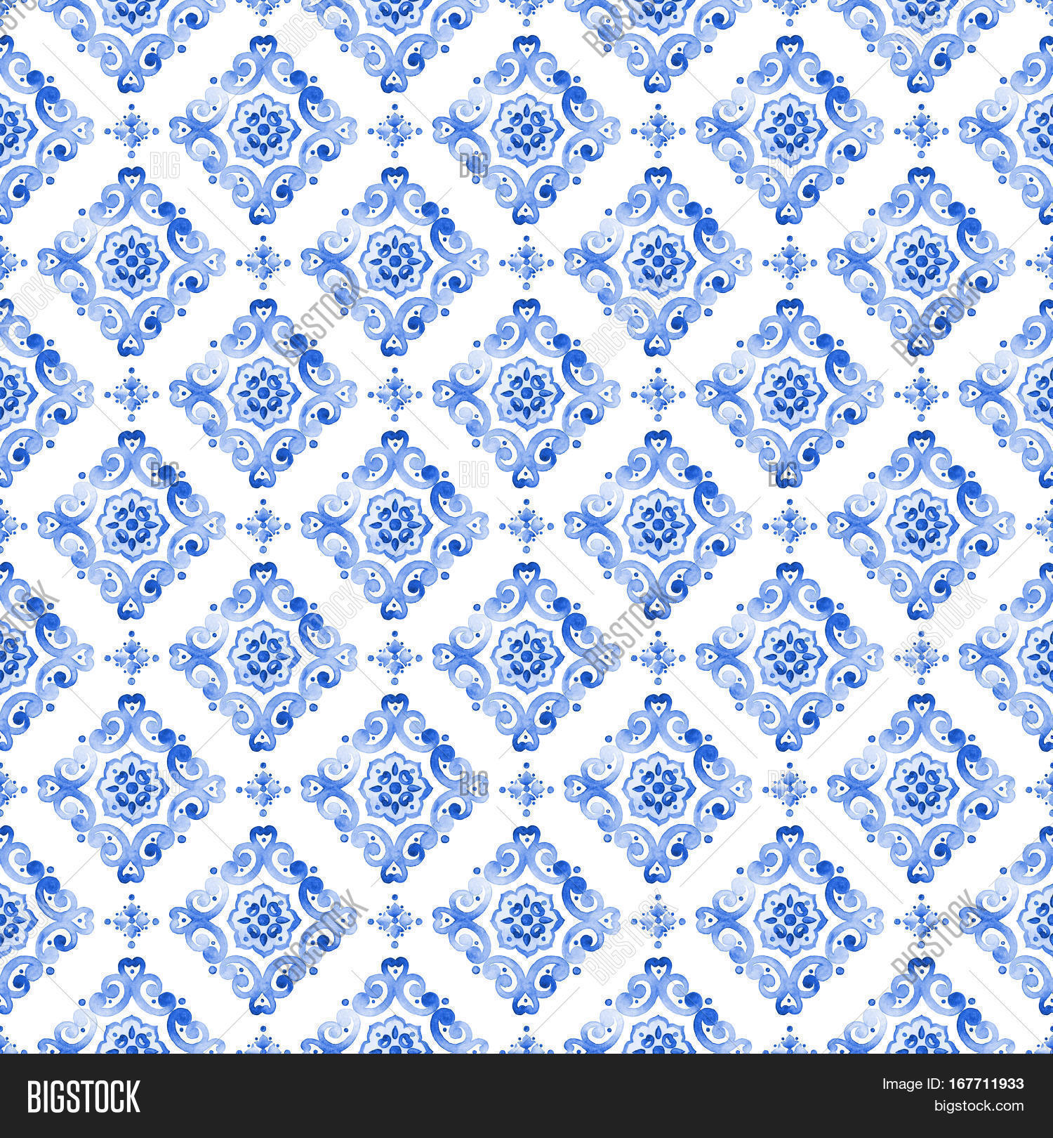 Royal Blue Pattern