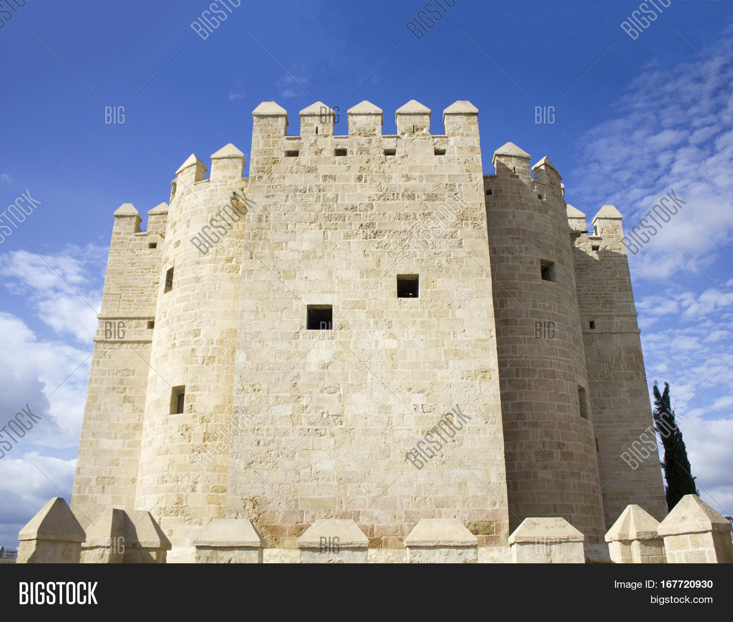 Calahorra Tower On Image & Photo (Free Trial) | Bigstock