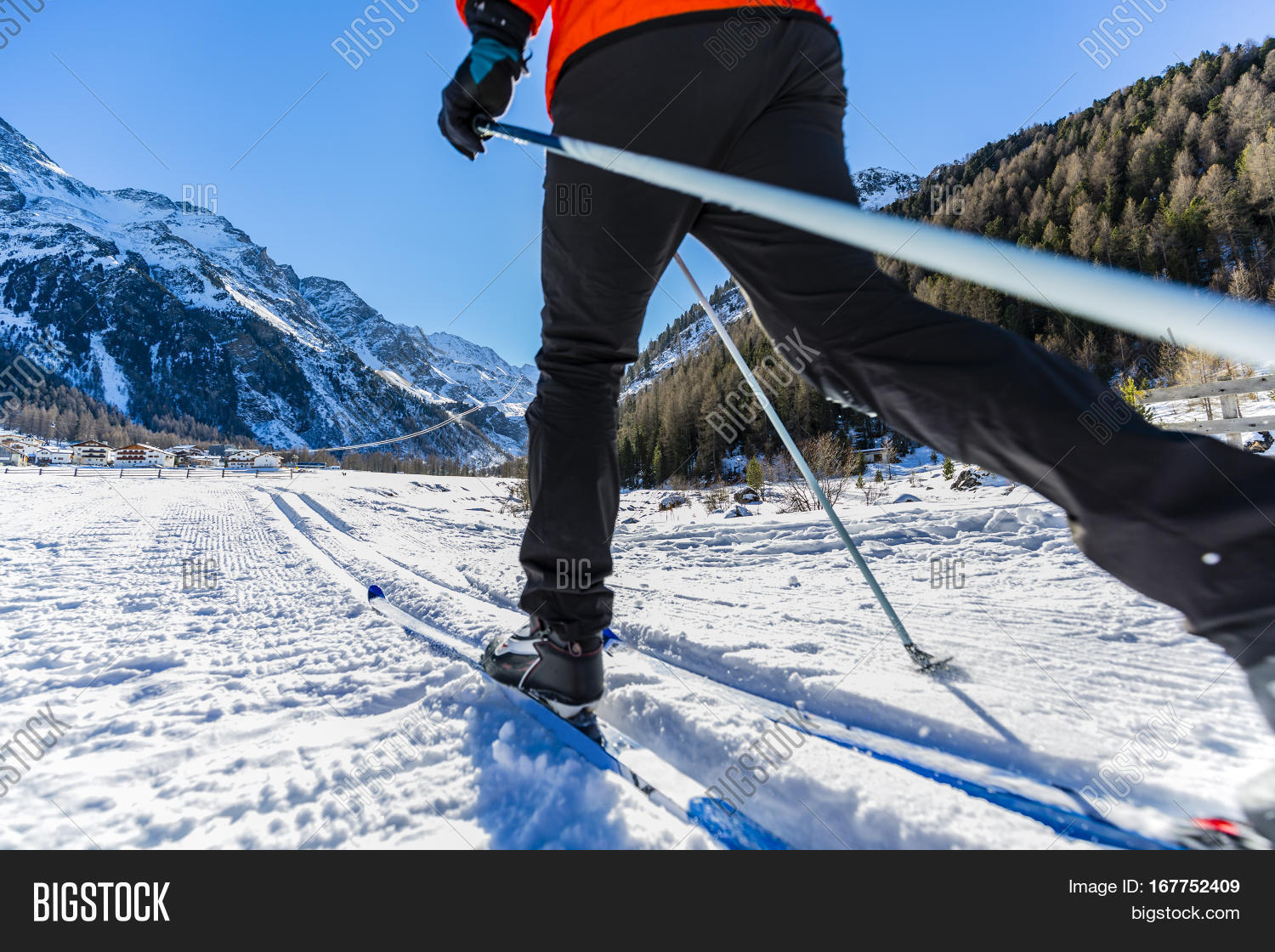 Cross-country Skiing Image & Photo (Free Trial) | Bigstock