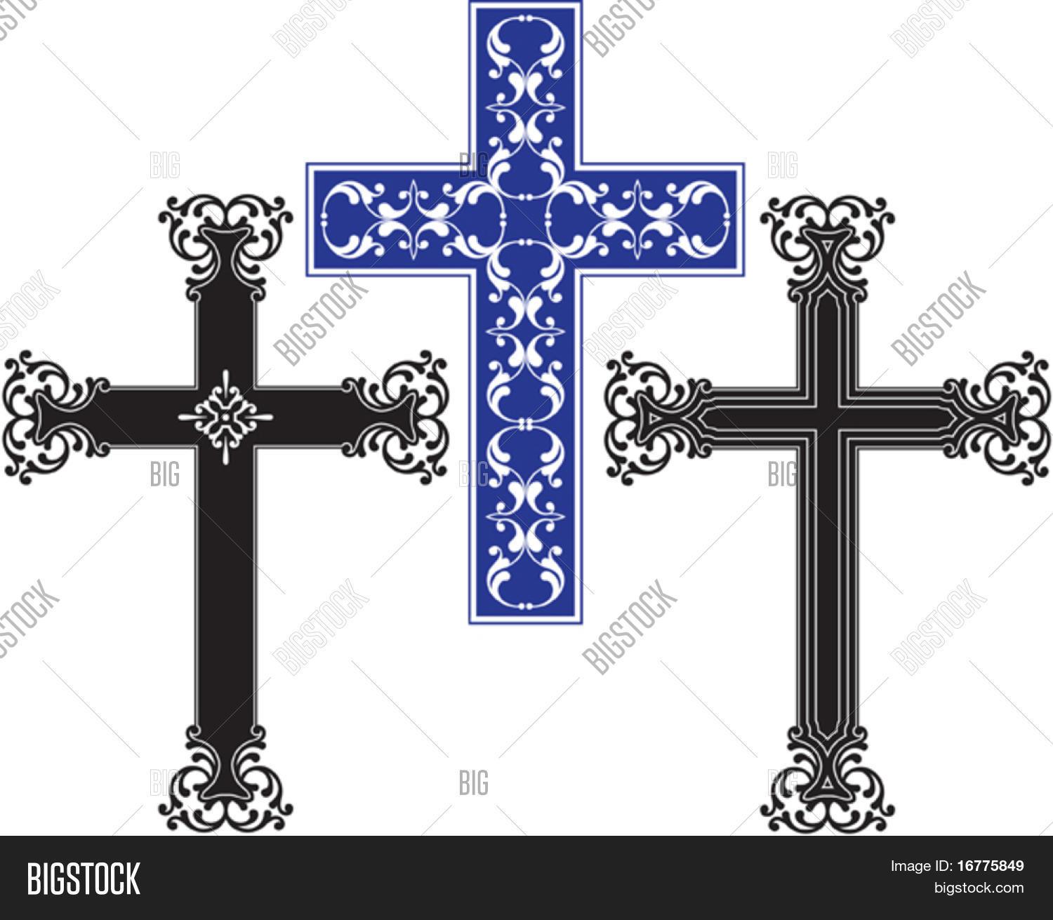 Vector y foto Cruces Cristianas (prueba gratis) | Bigstock
