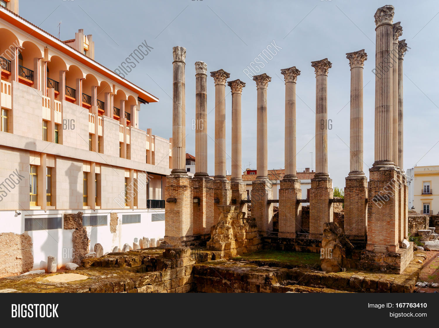 Ancient Roman Columns Image & Photo (Free Trial) | Bigstock
