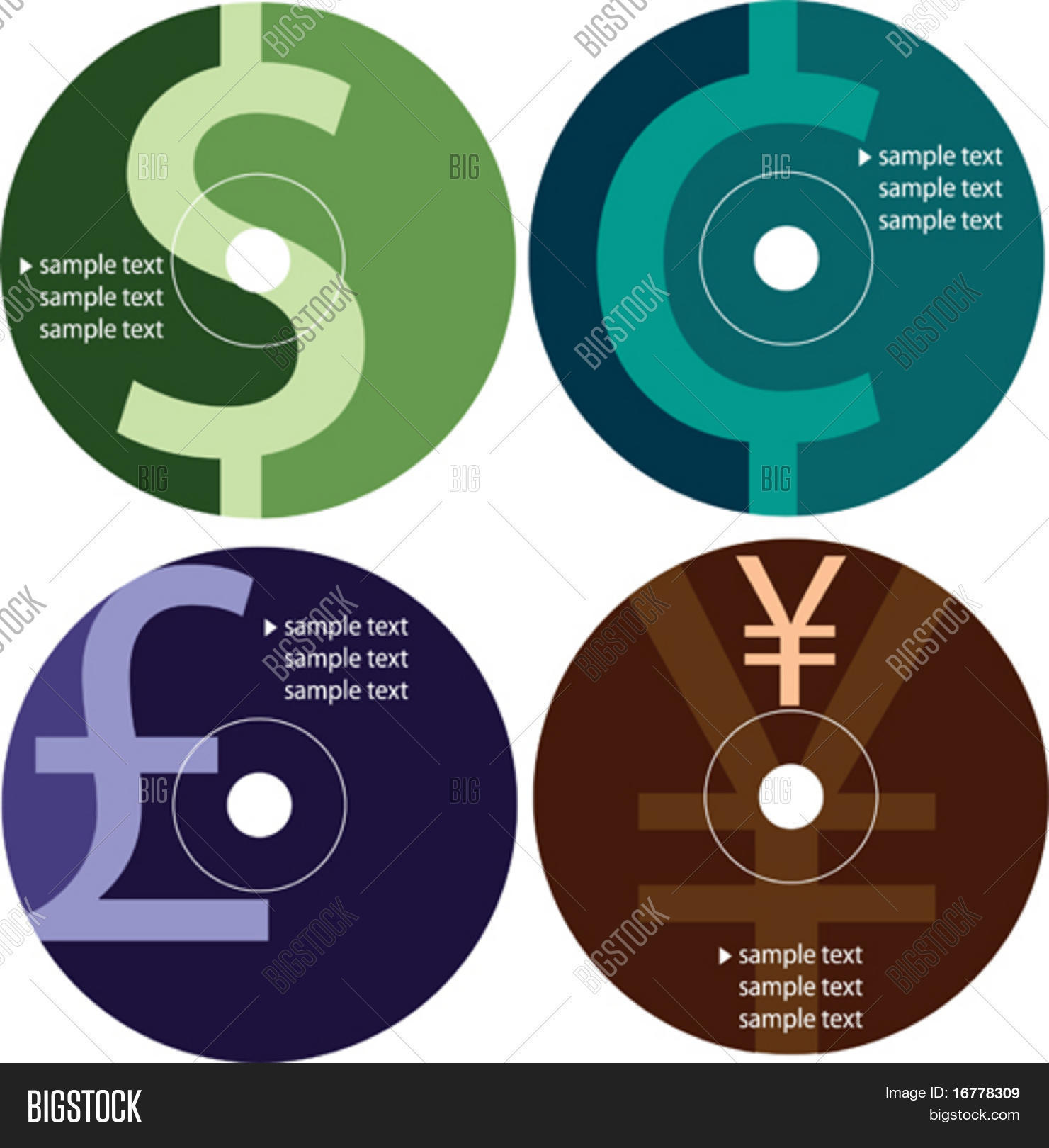 Money CD - DVD Label Vector & Photo (Free Trial) | Bigstock