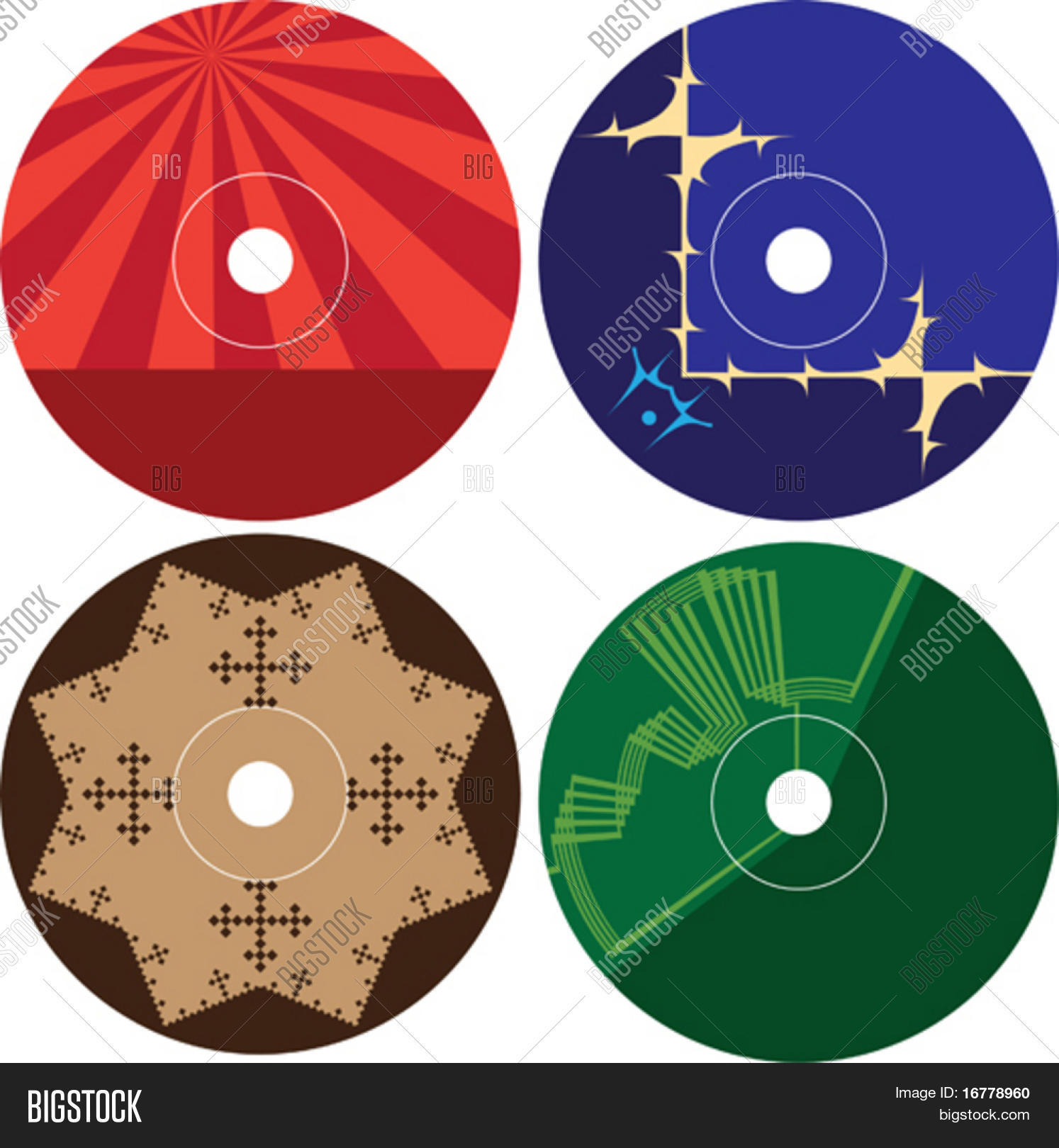 CD - DVD Label Design Vector & Photo (Free Trial) | Bigstock