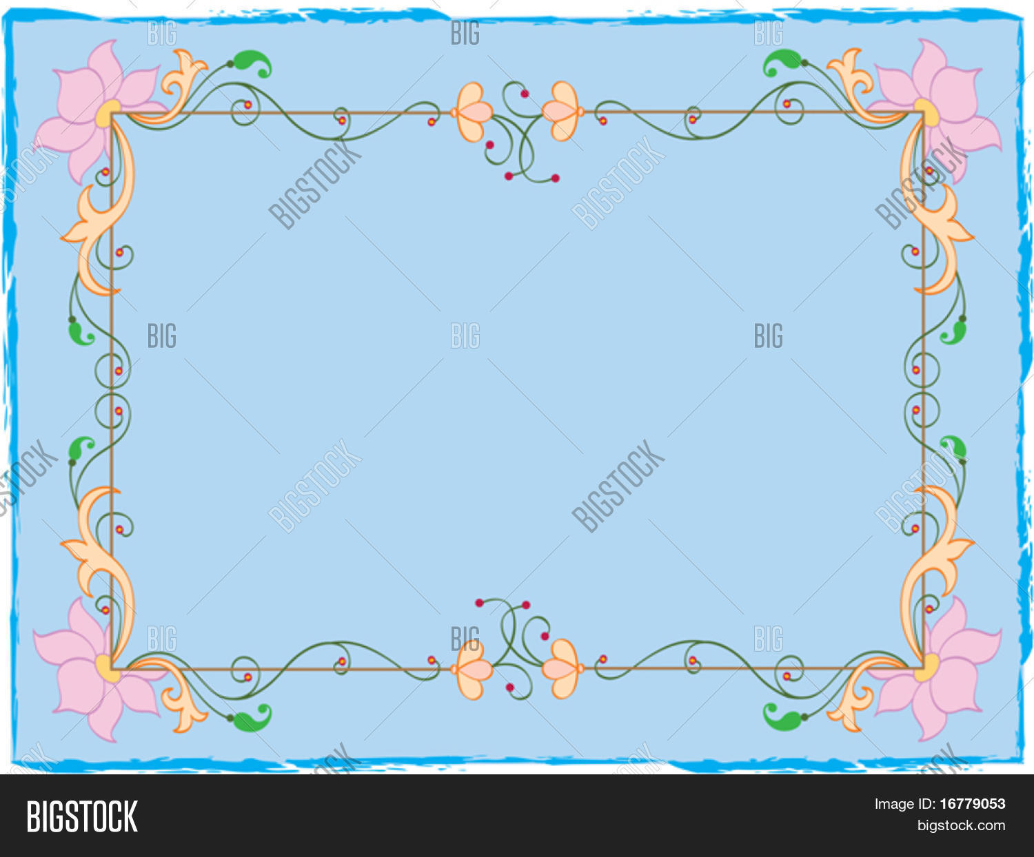 Border Frame Design Vector & Photo (Free Trial) | Bigstock