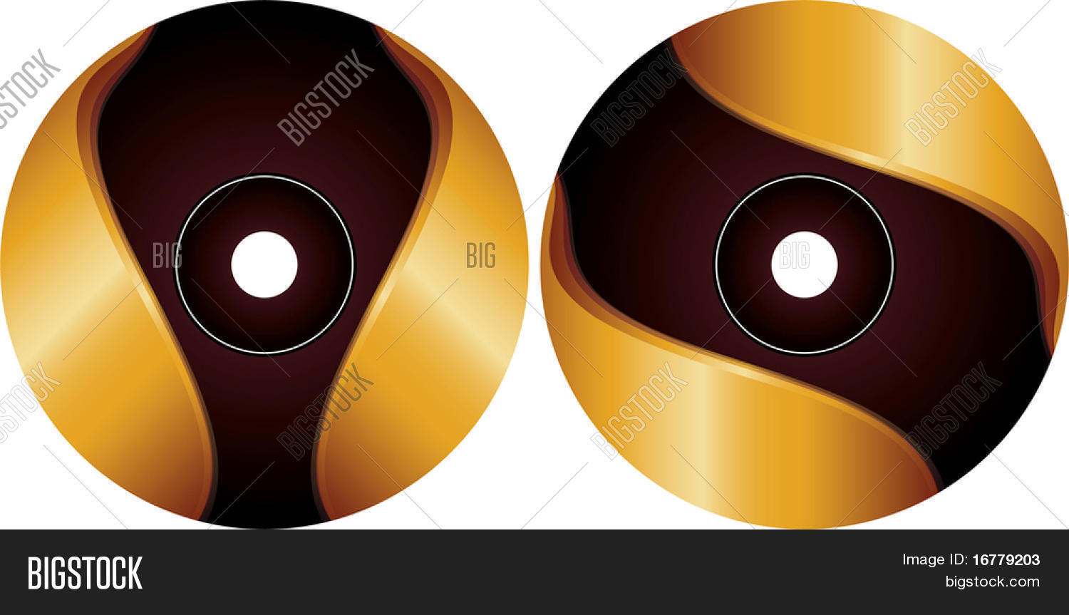 CD - DVD Label Design Vector & Photo (Free Trial) | Bigstock