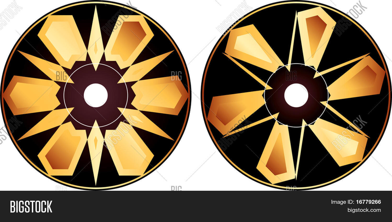 CD - DVD Label Design Vector & Photo (Free Trial) | Bigstock