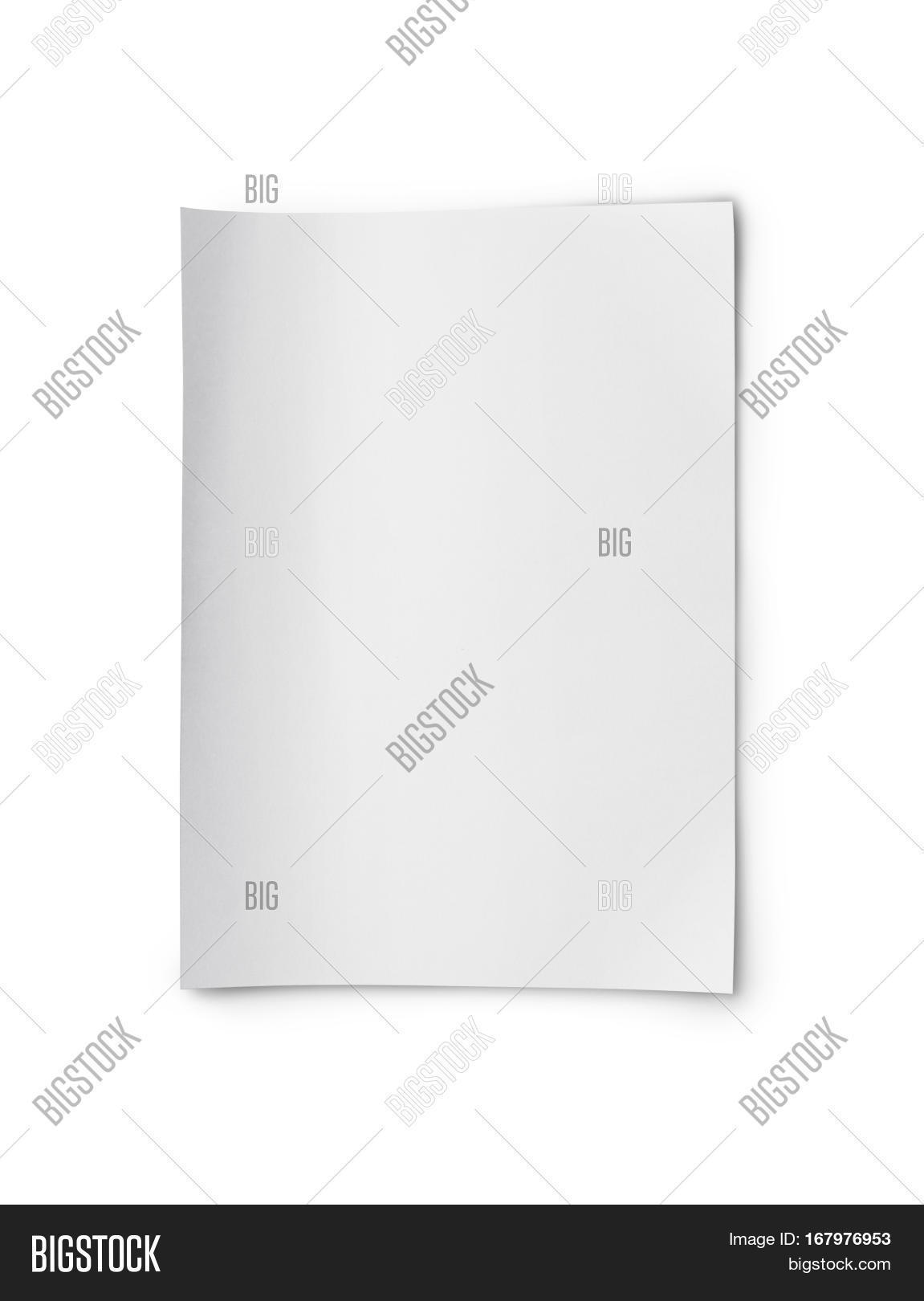 White Blank Sheet Image & Photo (Free Trial) | Bigstock