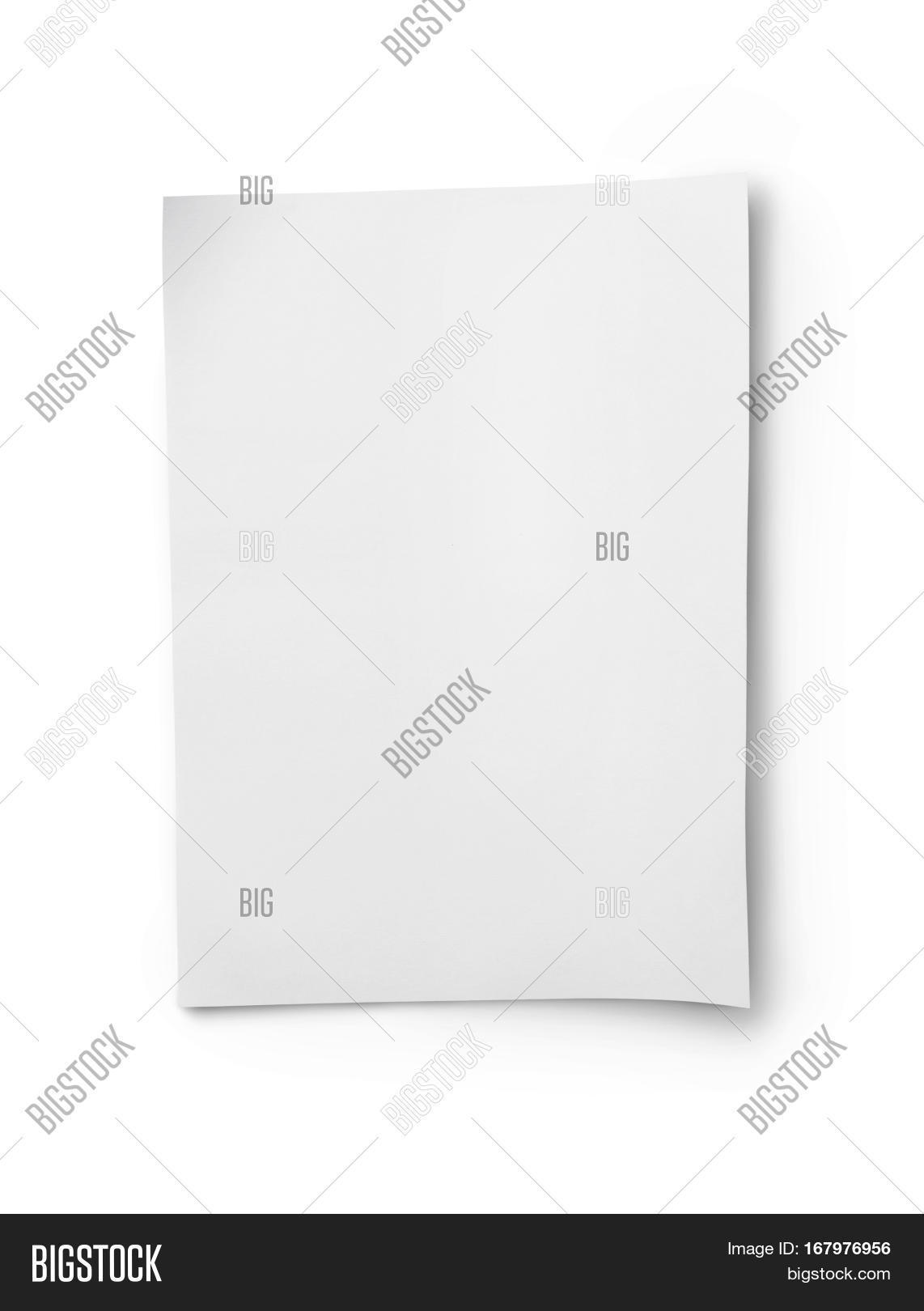 White Blank Sheet Image & Photo (Free Trial) | Bigstock
