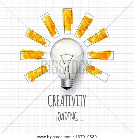 Light Bulb Rays On Vector & Photo (Free Trial) | Bigstock