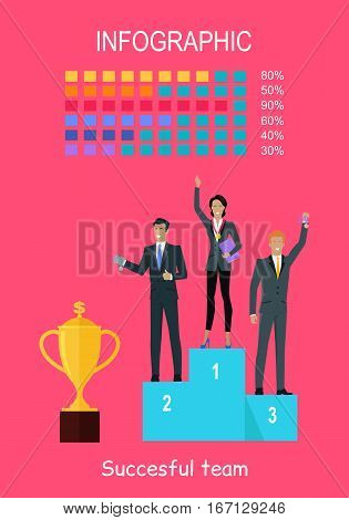 Successful Team Vector & Photo (Free Trial) | Bigstock