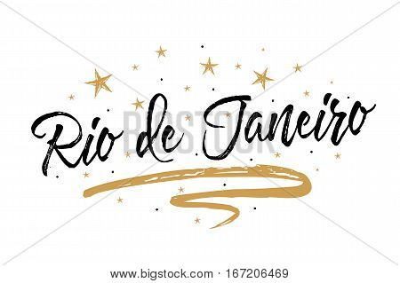 Rio De Janeiro Word. Vector & Photo (Free Trial) | Bigstock