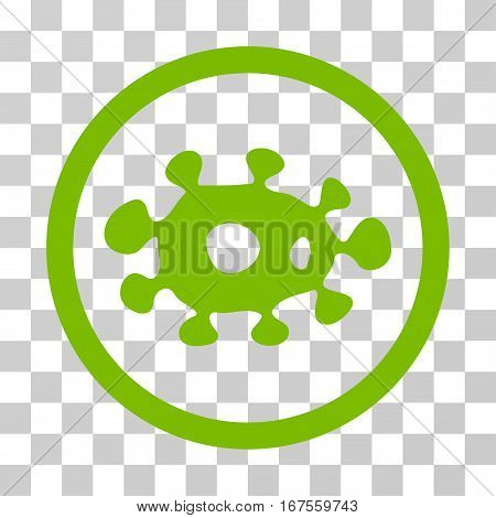 Virus Rounded Icon. Vector & Photo (Free Trial) | Bigstock