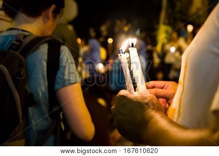 People Holding Candle Image & Photo (Free Trial) | Bigstock