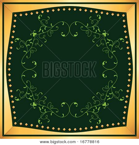 Gold Frame Design Vector & Photo (Free Trial) | Bigstock