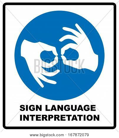 Sign Language Vector & Photo (Free Trial) | Bigstock