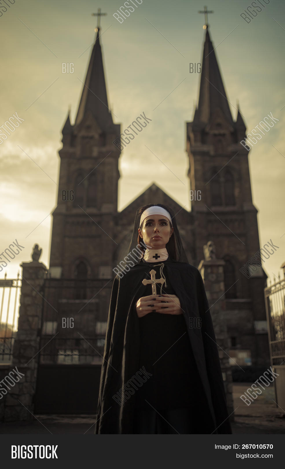 Beautiful Young Nun Image & Photo (Free Trial) | Bigstock