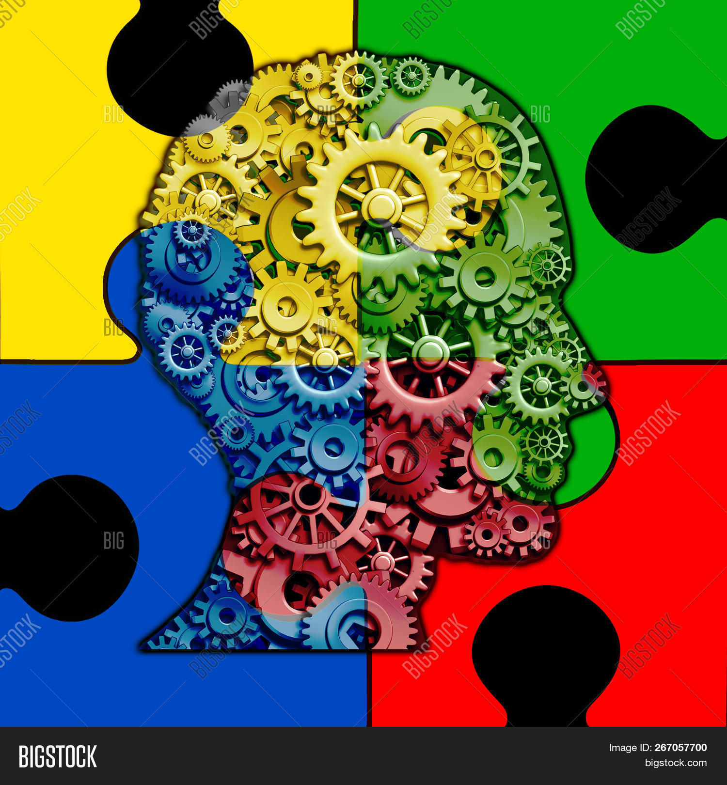 Autism Brain Function Image & Photo (Free Trial) | Bigstock