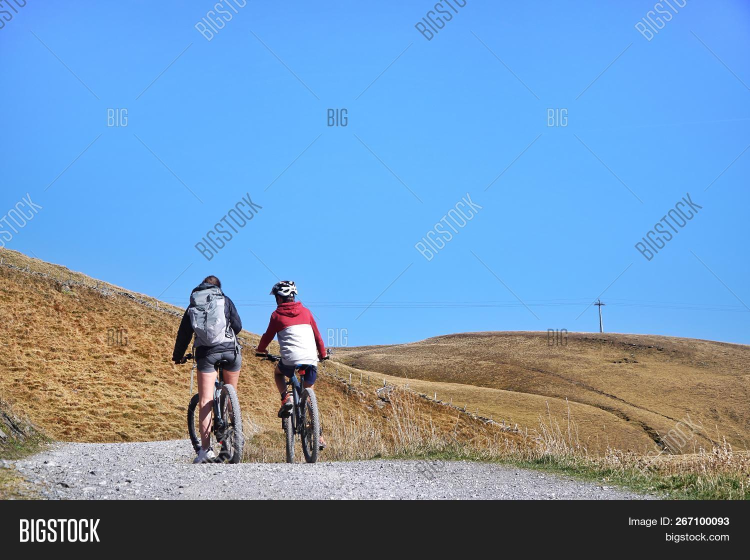 Girl Boy Biker Image & Photo (Free Trial) | Bigstock