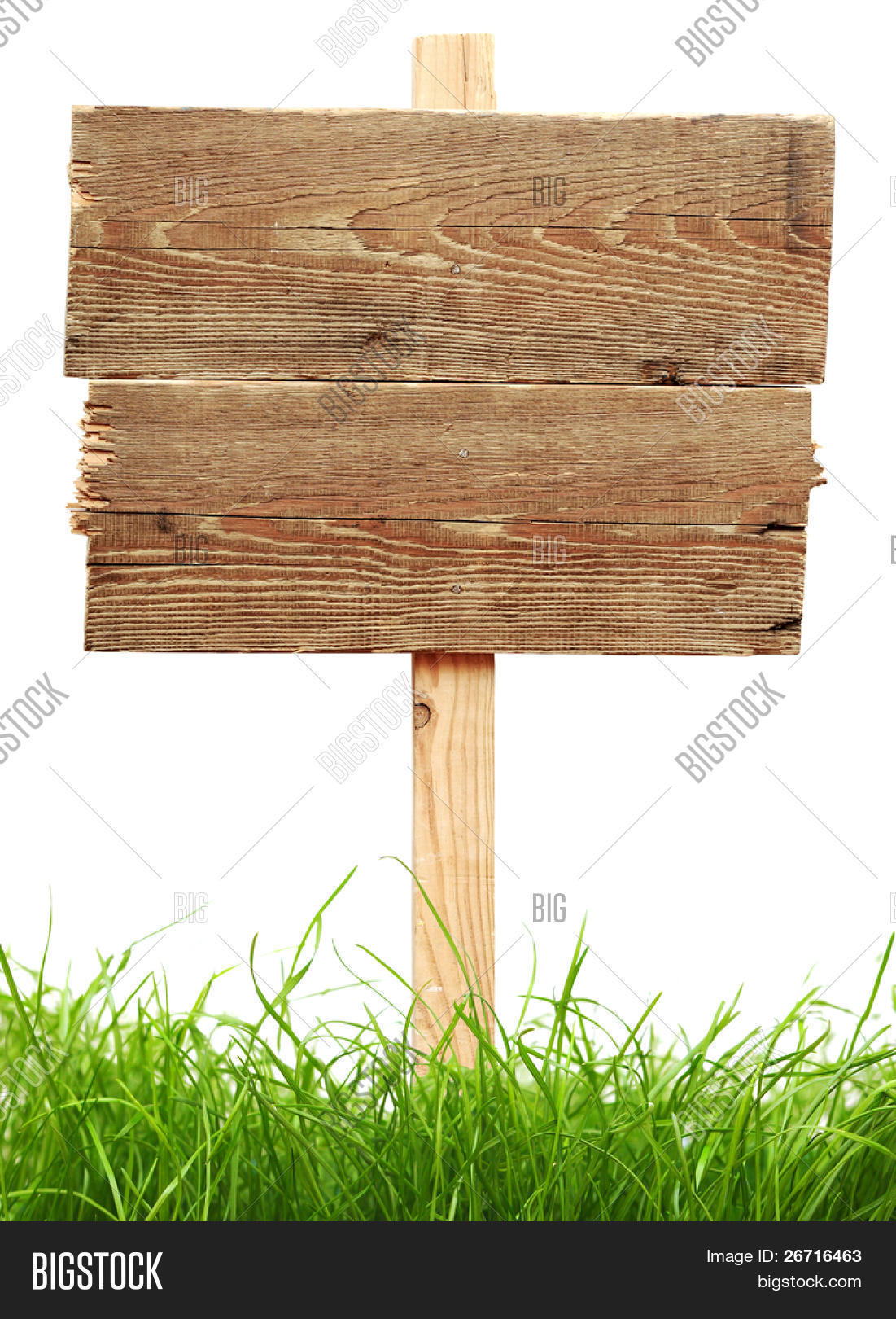 Road Sign Green Grass Image & Photo (Free Trial) | Bigstock
