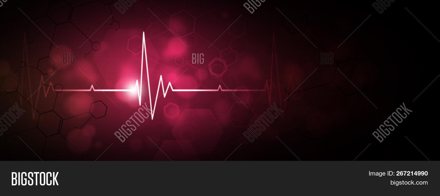 Heartbeat Red Image & Photo (Free Trial) | Bigstock