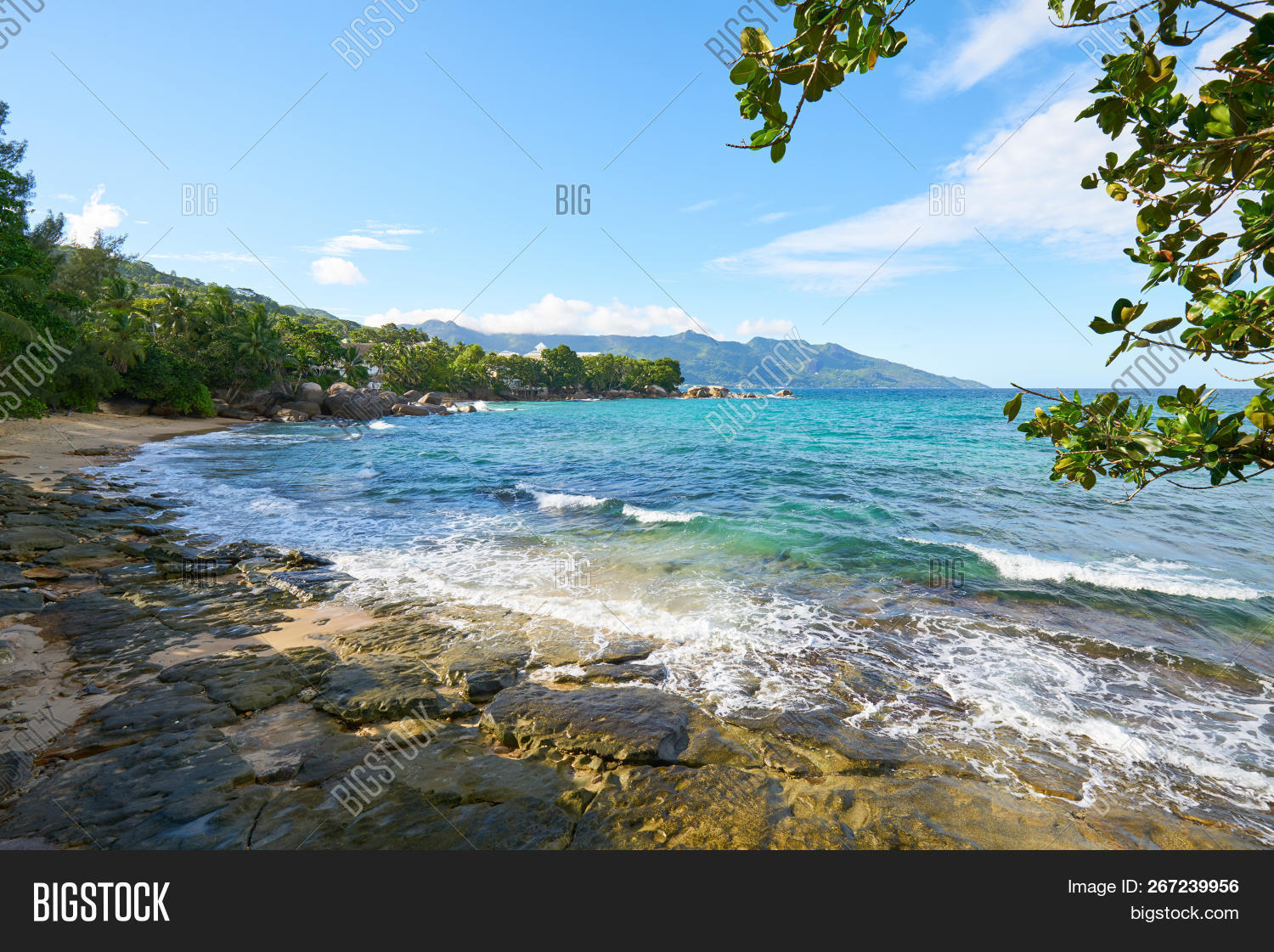 Beautiful Beach Rocks Image & Photo (Free Trial) | Bigstock