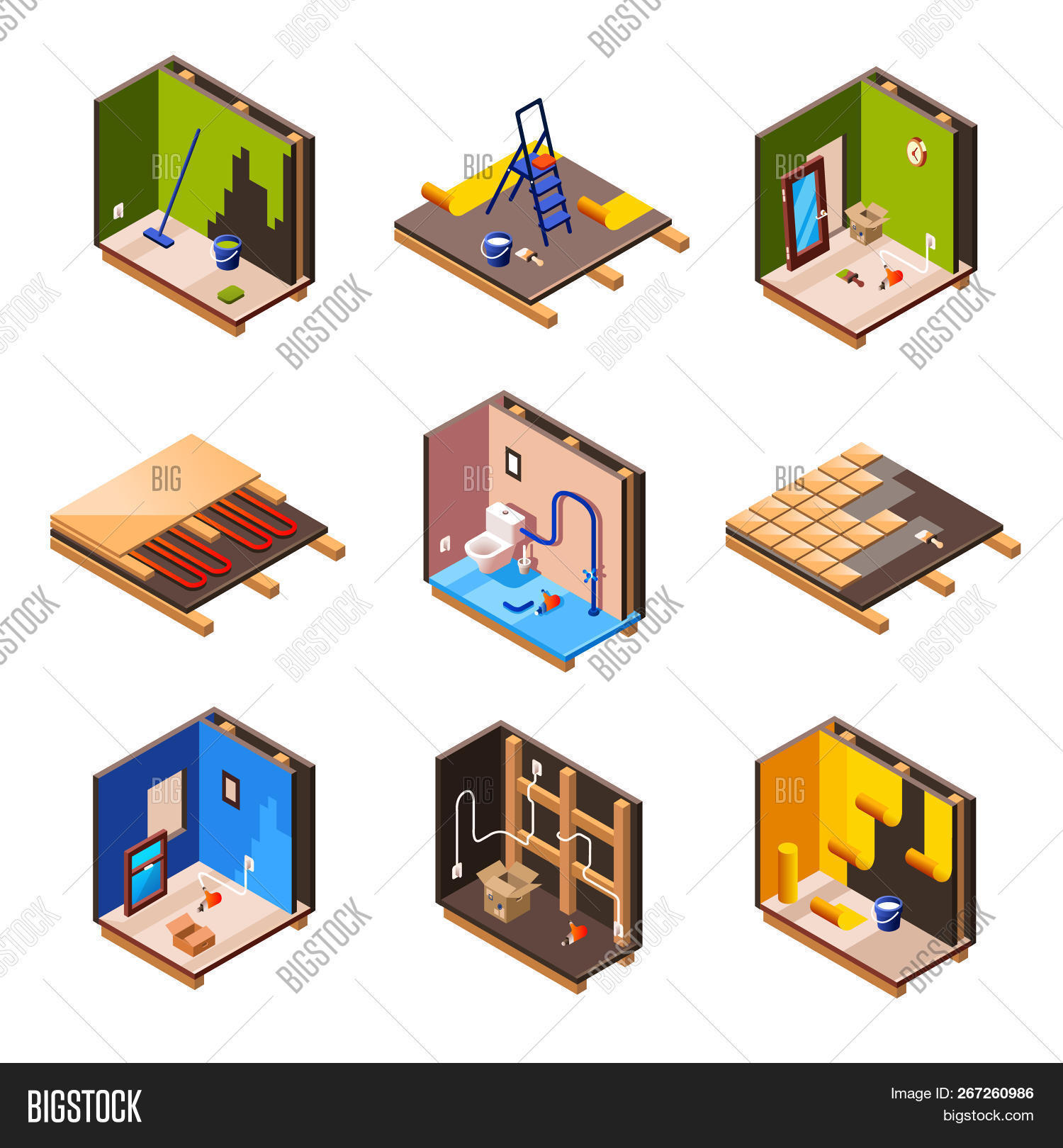 Isometric Home Image & Photo (Free Trial) | Bigstock