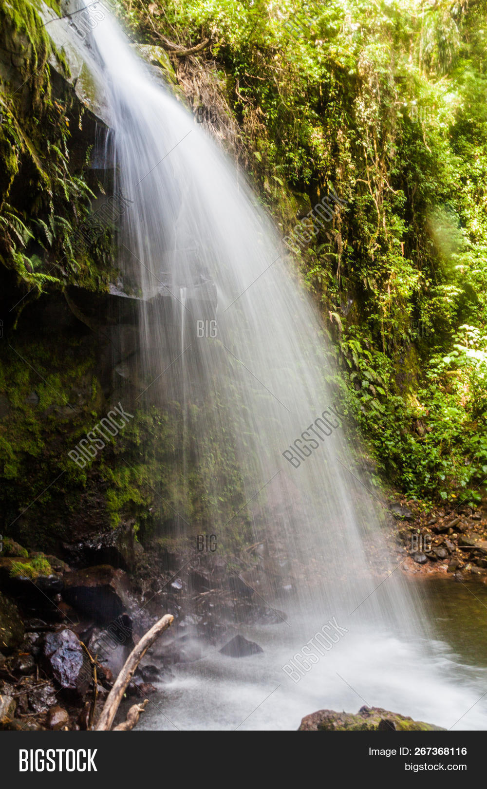 One Waterfalls Cloud Image & Photo (Free Trial) | Bigstock