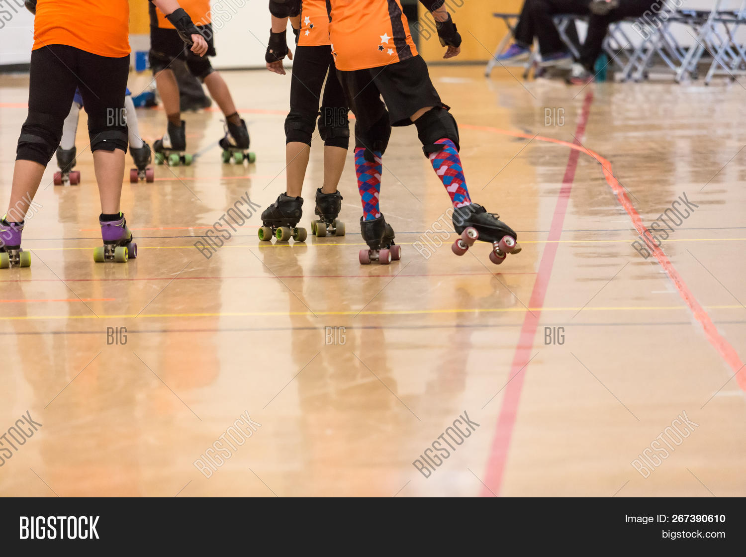 Roller Derby Players Image & Photo (Free Trial) | Bigstock