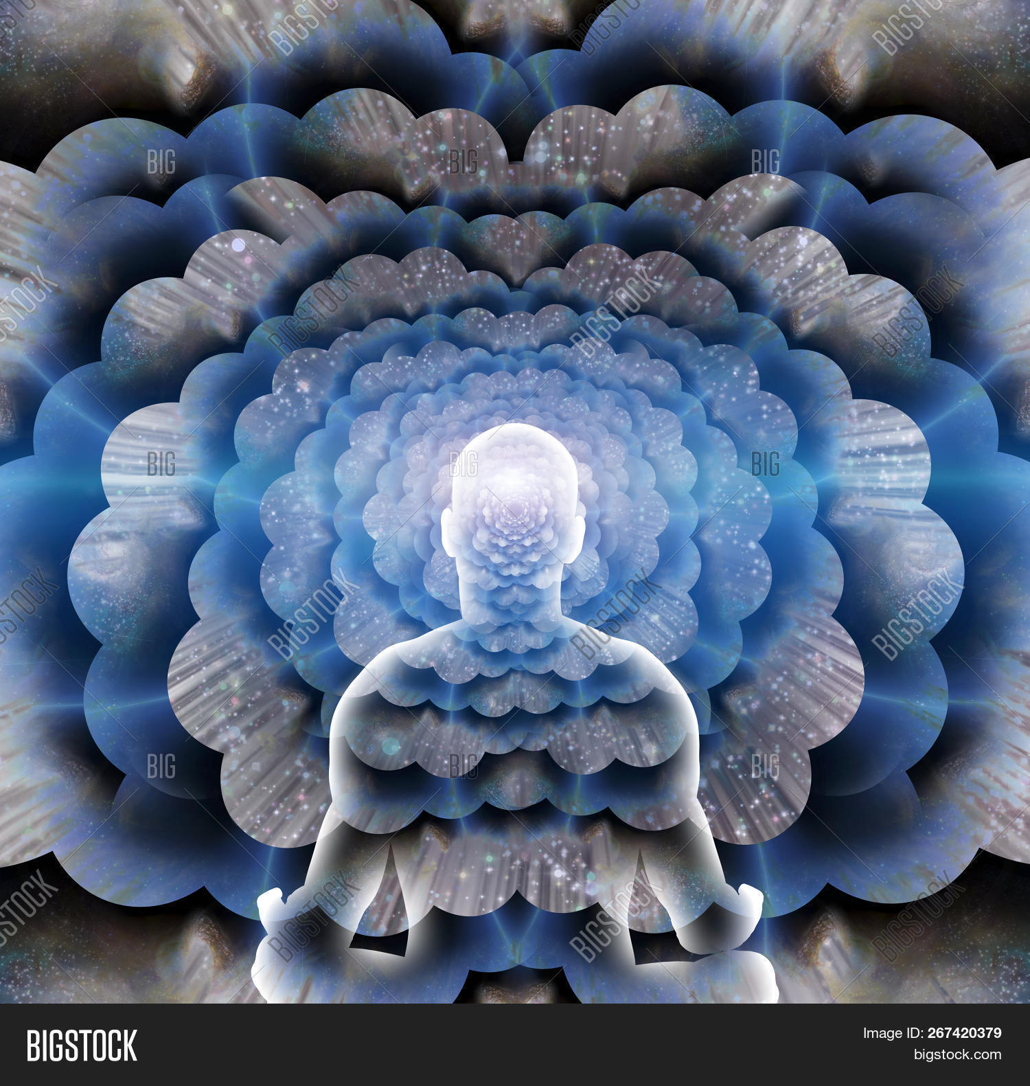 Man Lotus Position Image & Photo (Free Trial) | Bigstock