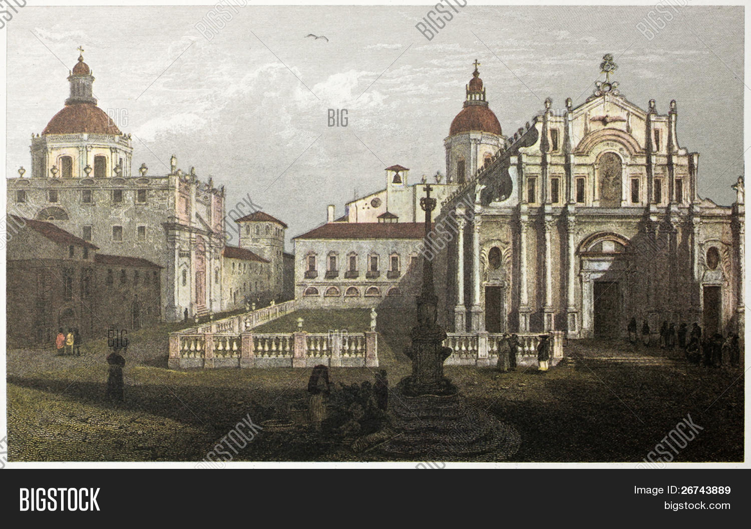 Elephant Square Old Image & Photo (Free Trial) | Bigstock