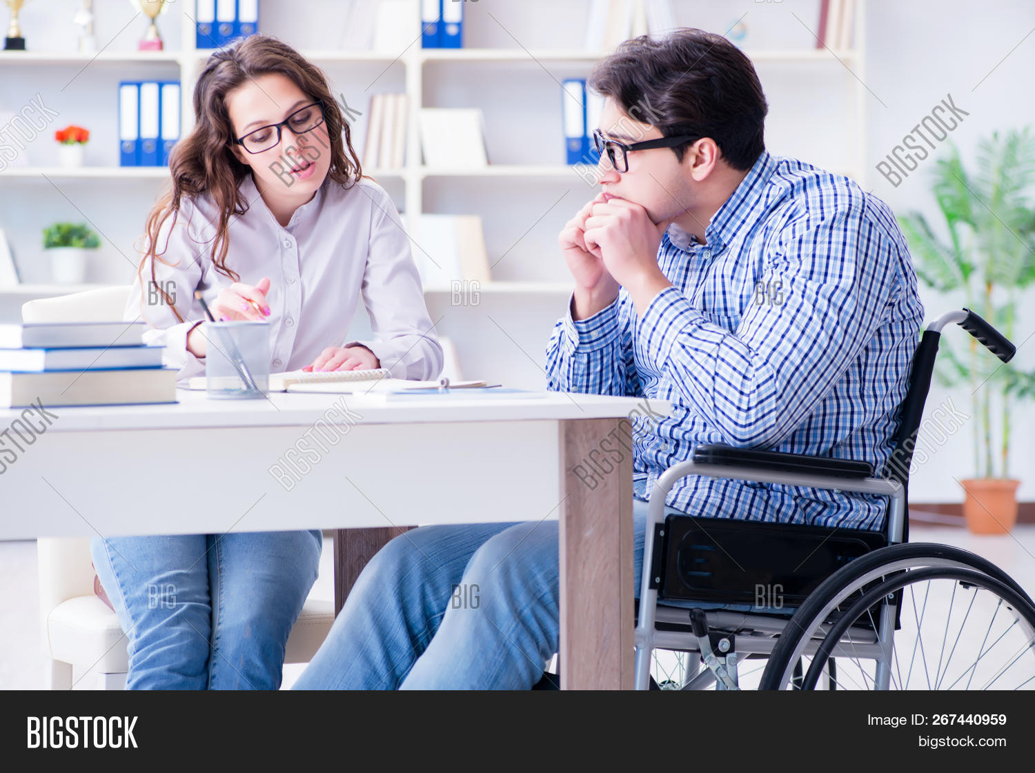 Disabled Student Image & Photo (Free Trial) | Bigstock
